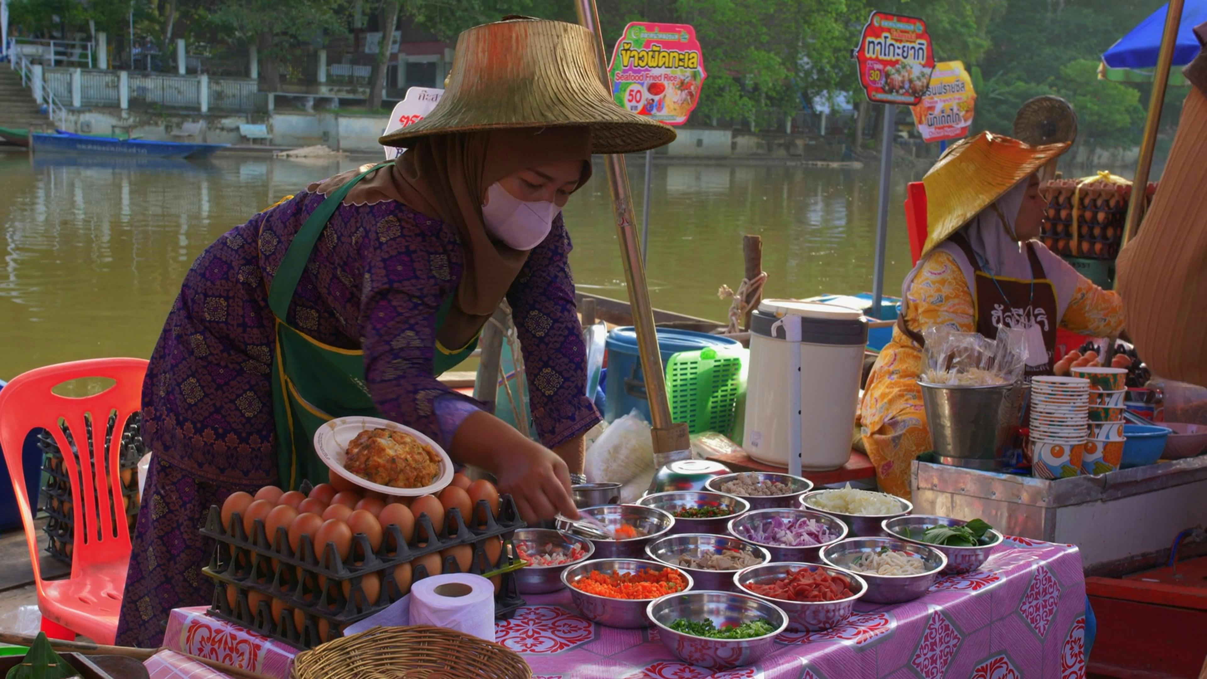 Women Selling Food by the River Free Stock Video Footage, Royalty-Free ...