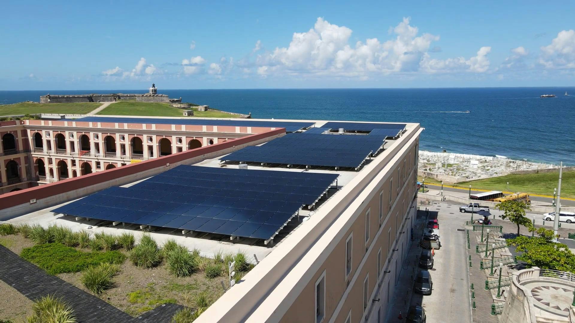 Solar Panels In Rows To Catch The Heat Of The Sun Free Stock Video ...