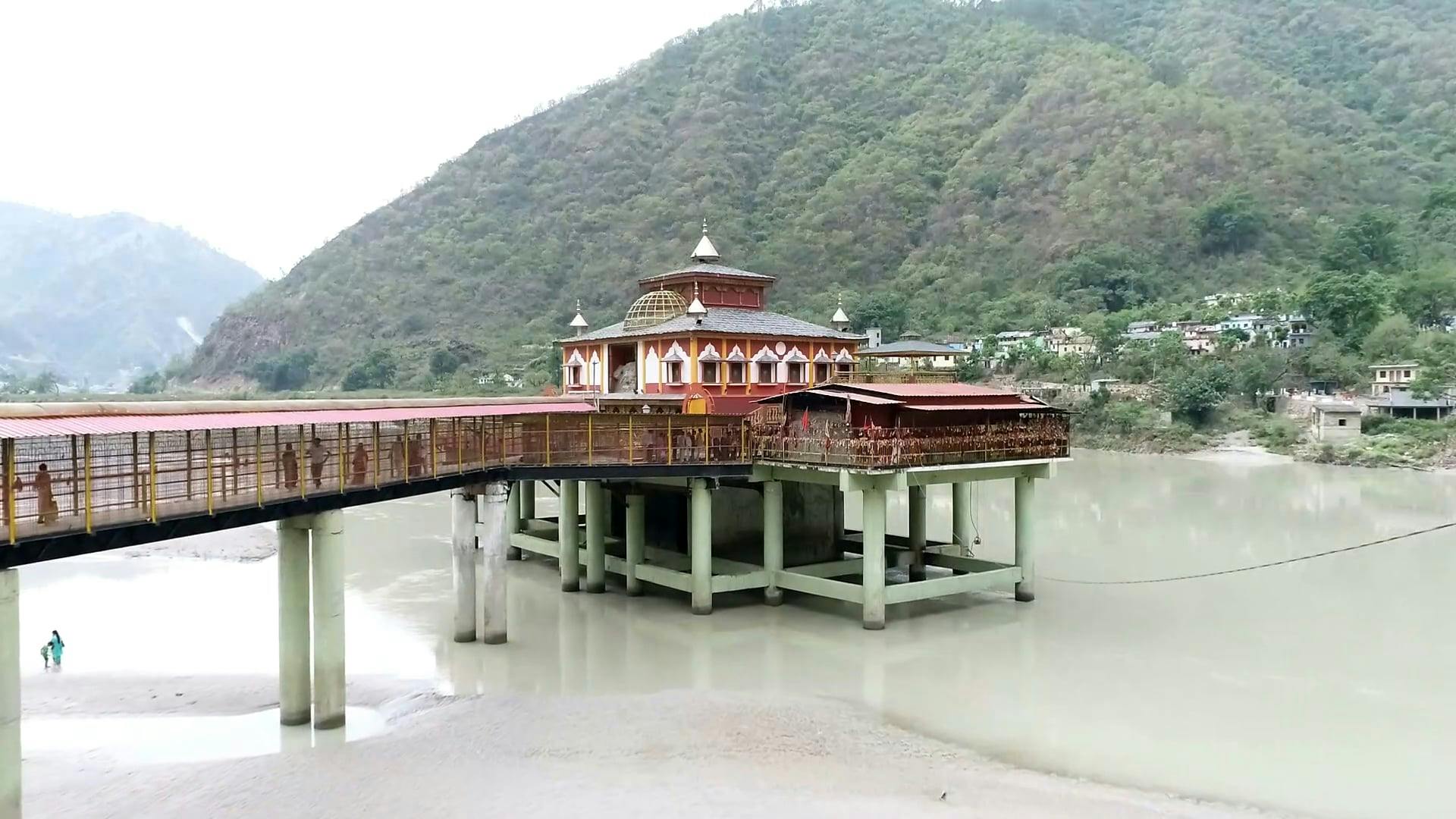 Dhari Devi tample Free Stock Video Footage, Royalty-Free 4K & HD Video Clip