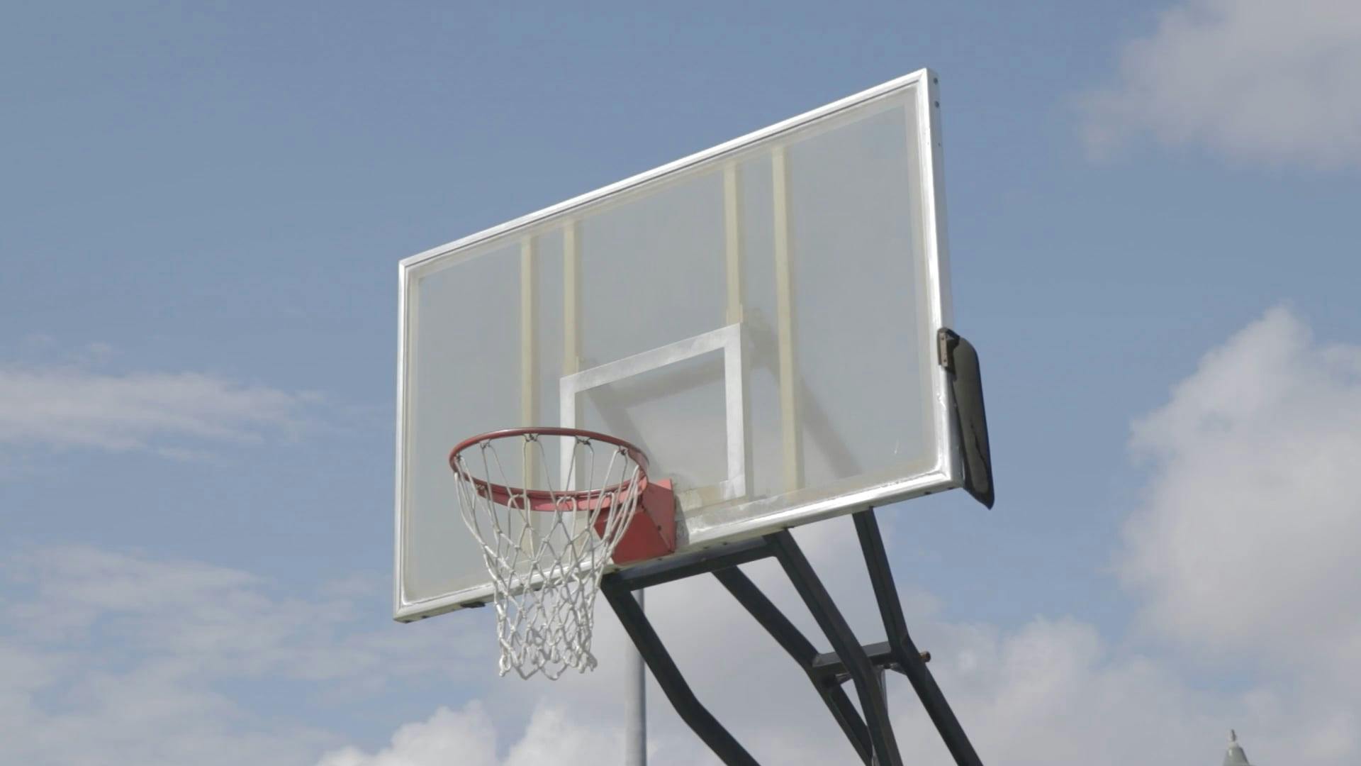 Close-Up Video of a Basketball Passing Through the Hoop Free Stock ...