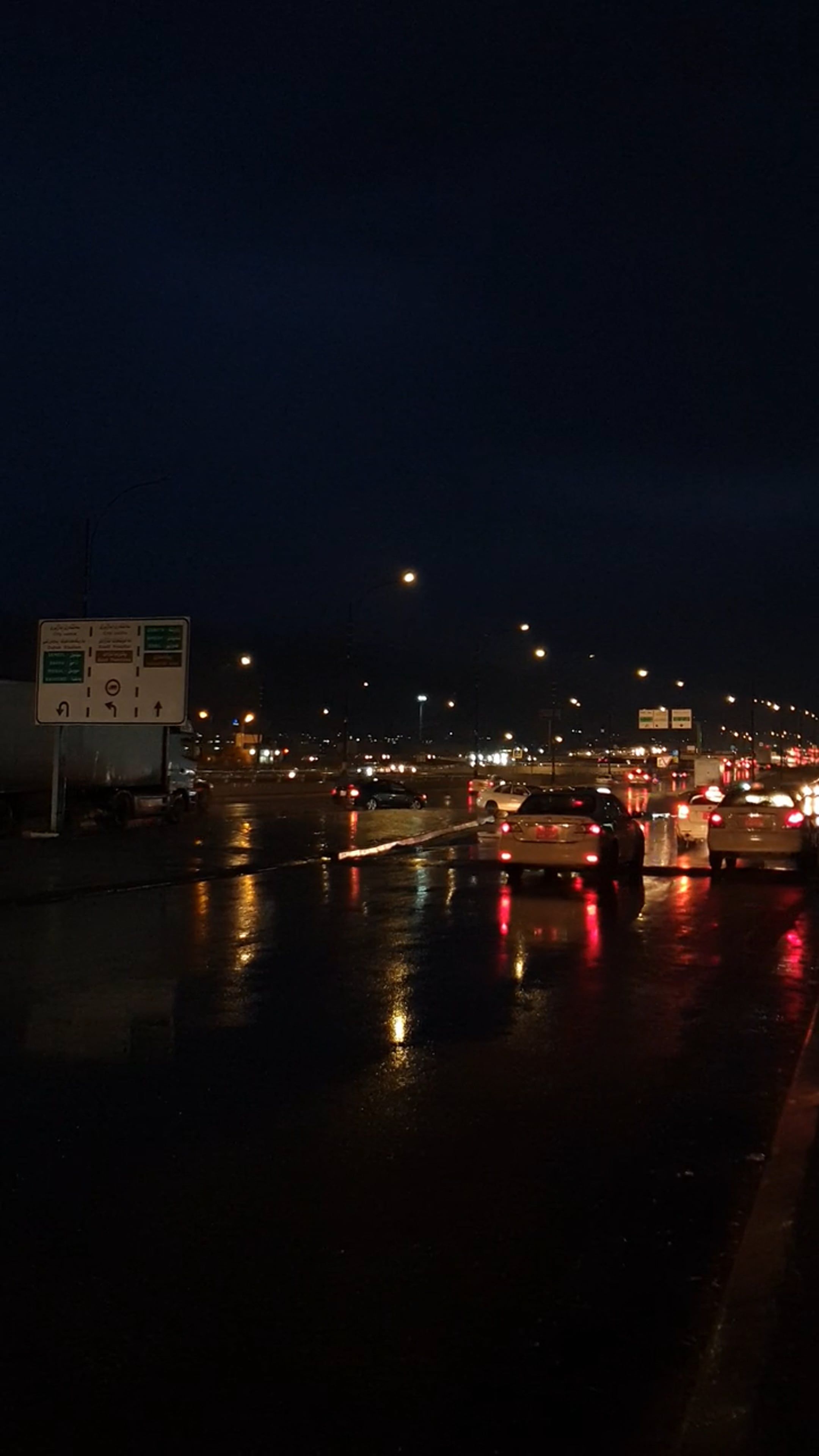 Traffic jam on the road at night Free Stock Video Footage, Royalty-Free ...