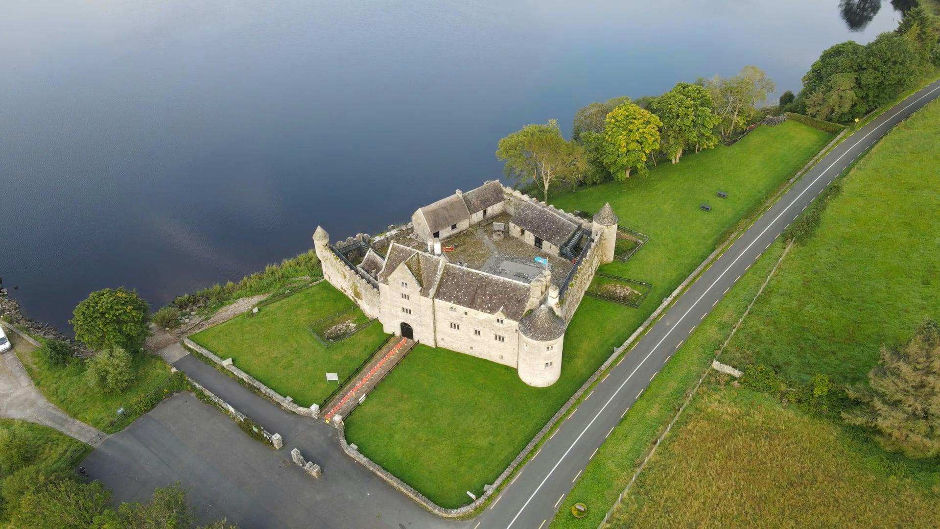 Parkes castle at the lake Free Stock Video Footage, Royalty-Free 4K ...