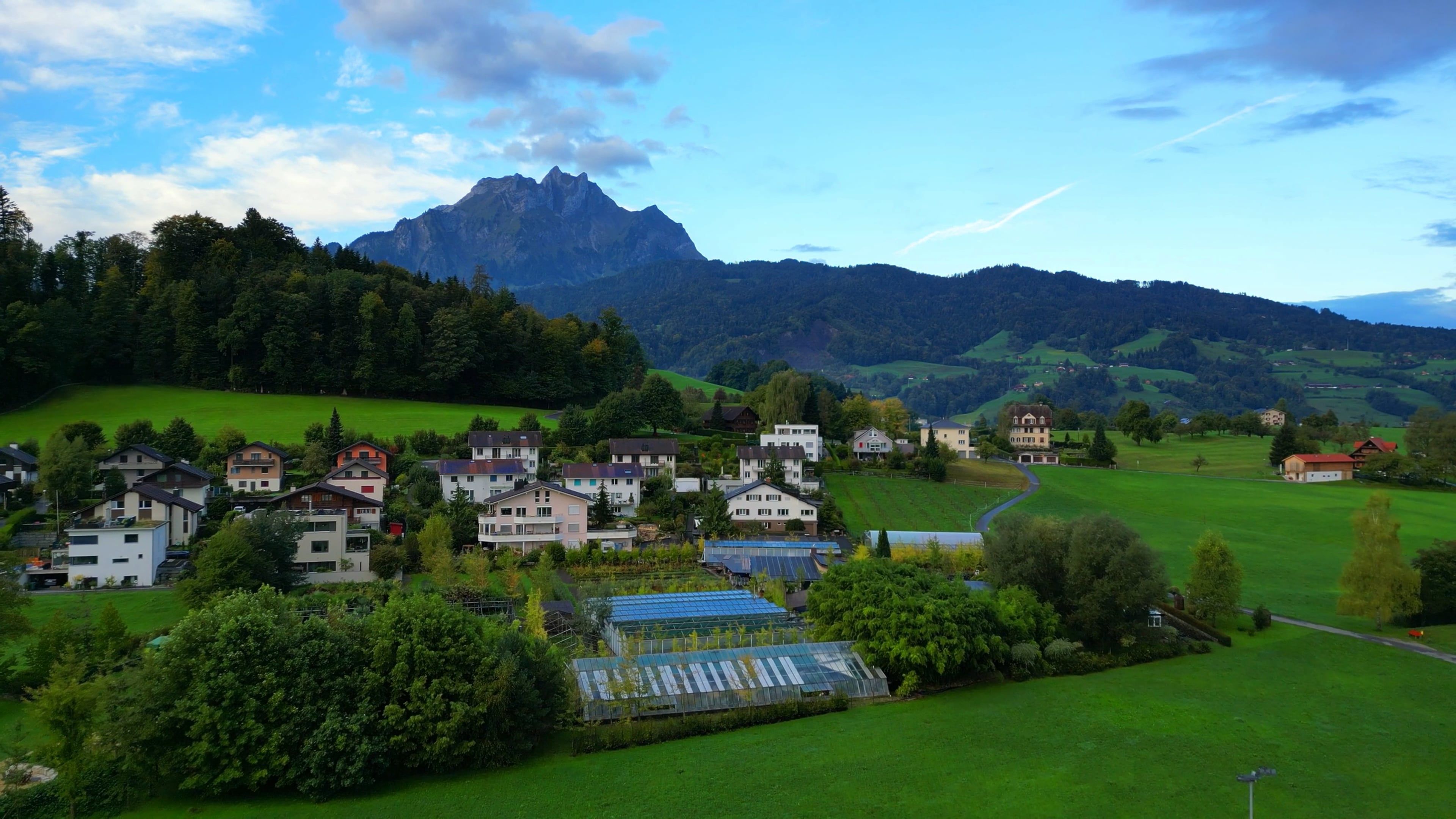 Swiss Hills & Countryside Free Stock Video Footage, Royalty-Free 4K ...