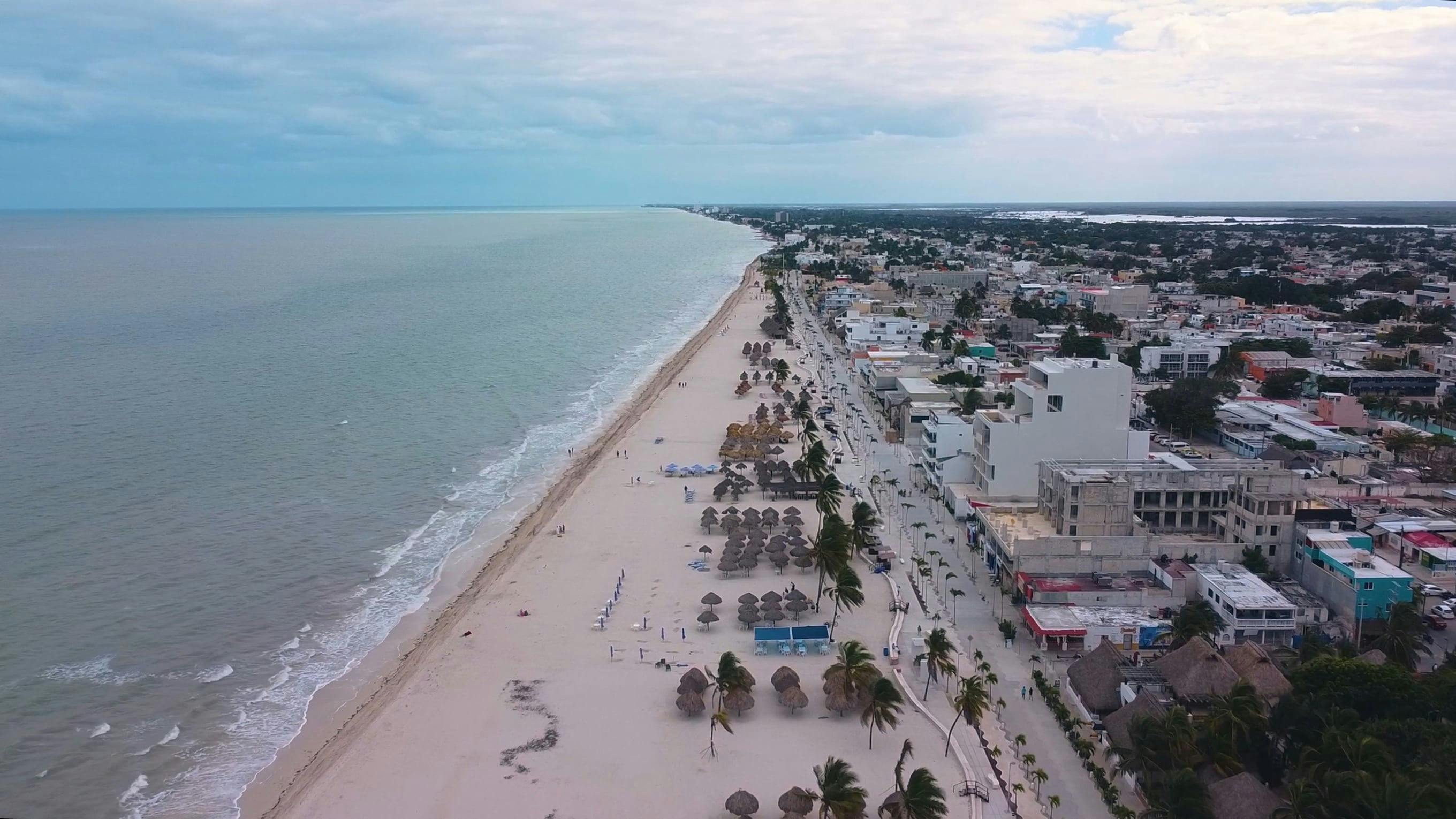 malecón de Progreso Yucatán Free Stock Video Footage, Royalty-Free 4K ...