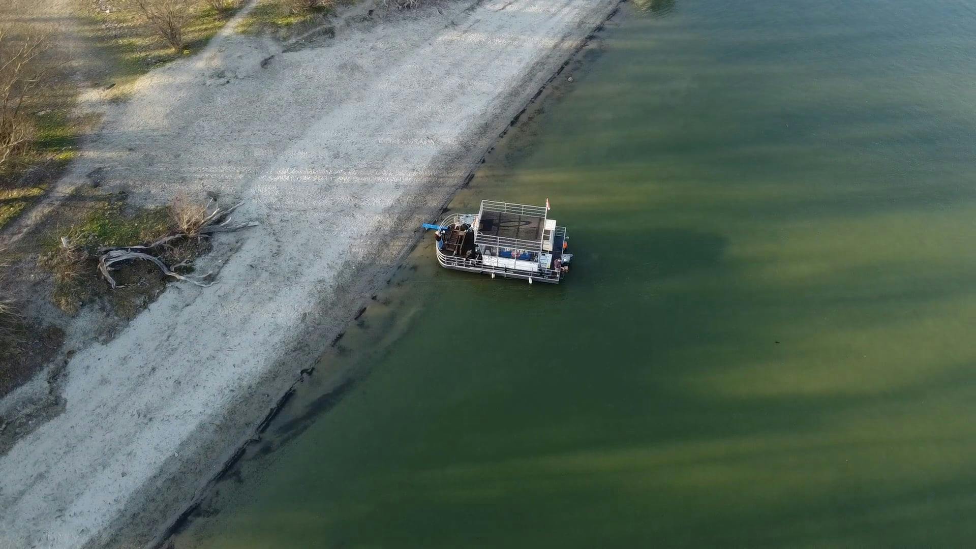 Small boat, river danube, novi sad, serbia Free Stock Video Footage ...