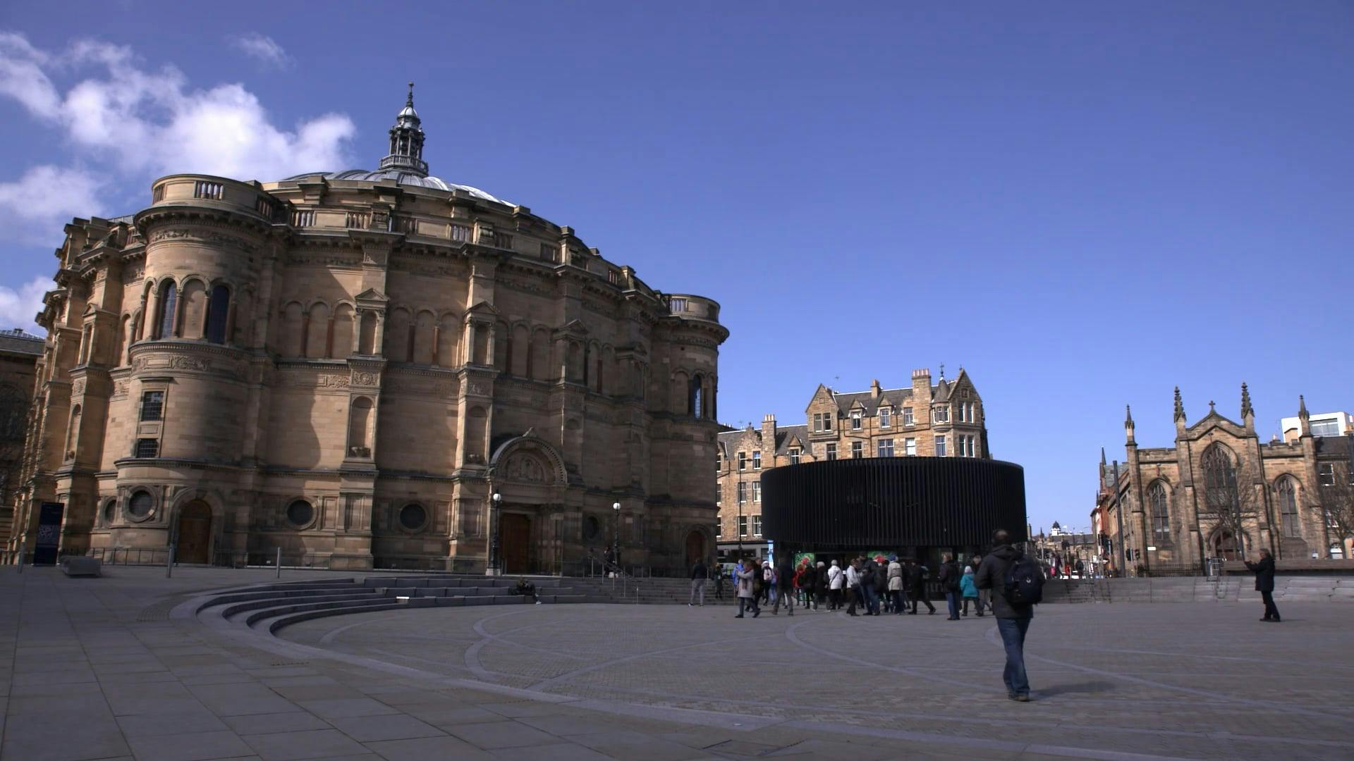 University Campus University of Edinburgh Free Stock Video Footage ...