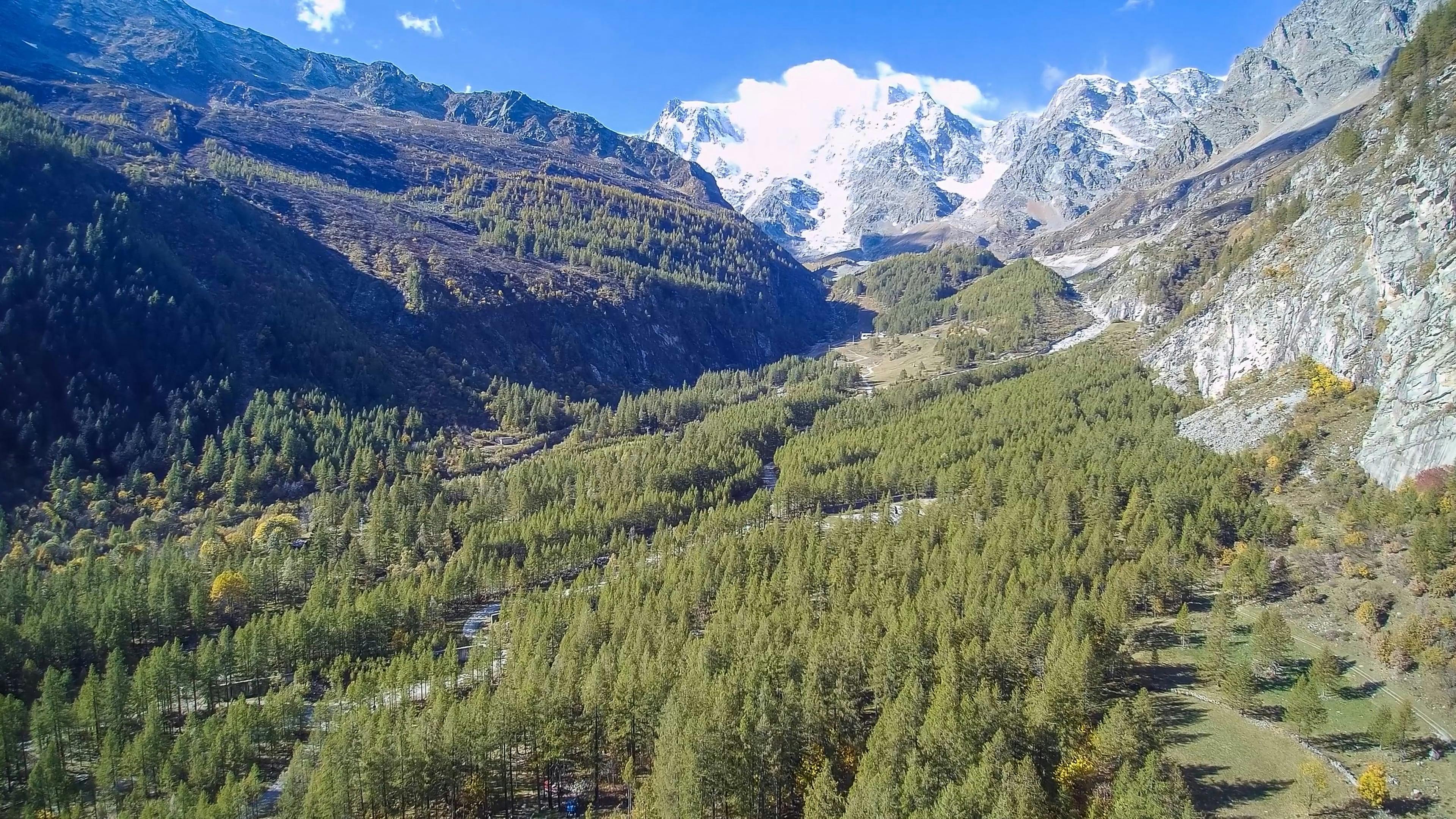 Scenic View Of A Mountain Range Free Stock Video Footage, Royalty-Free ...