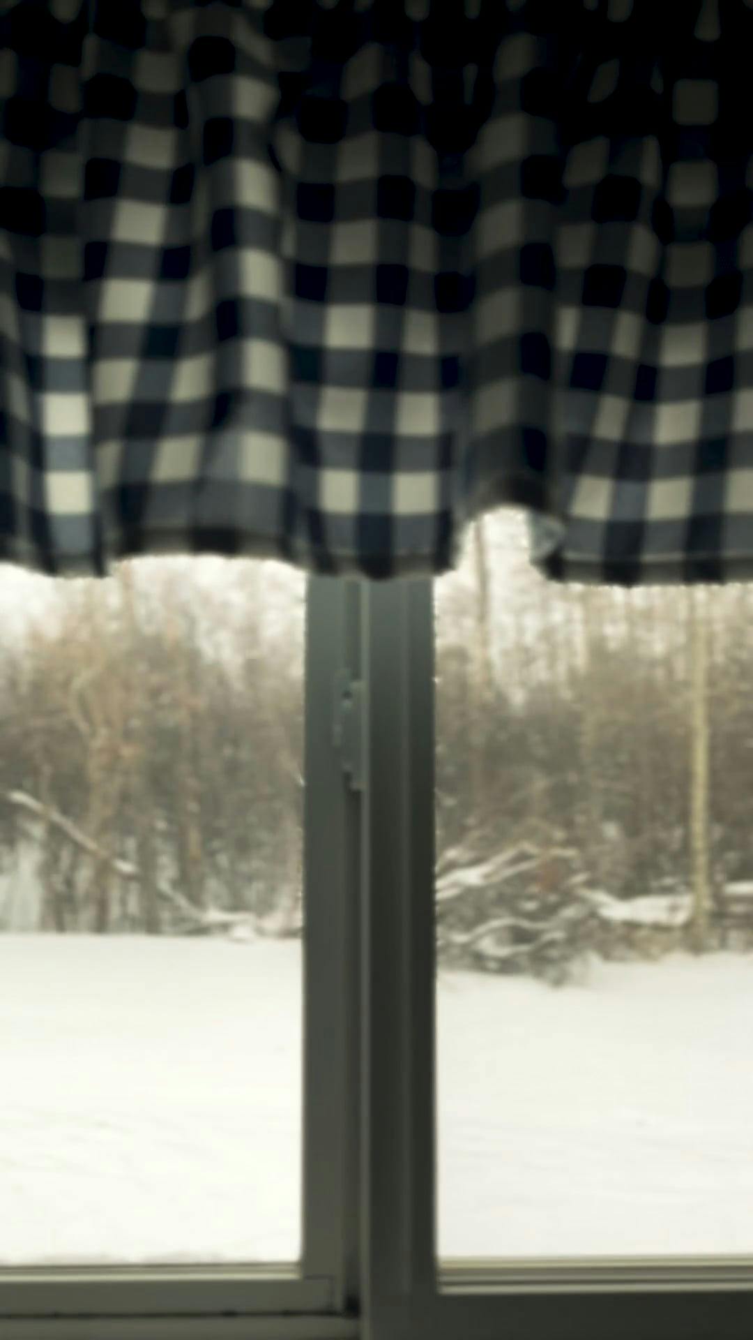 By the Window View of Snowfall Free Stock Video Footage, Royalty-Free ...