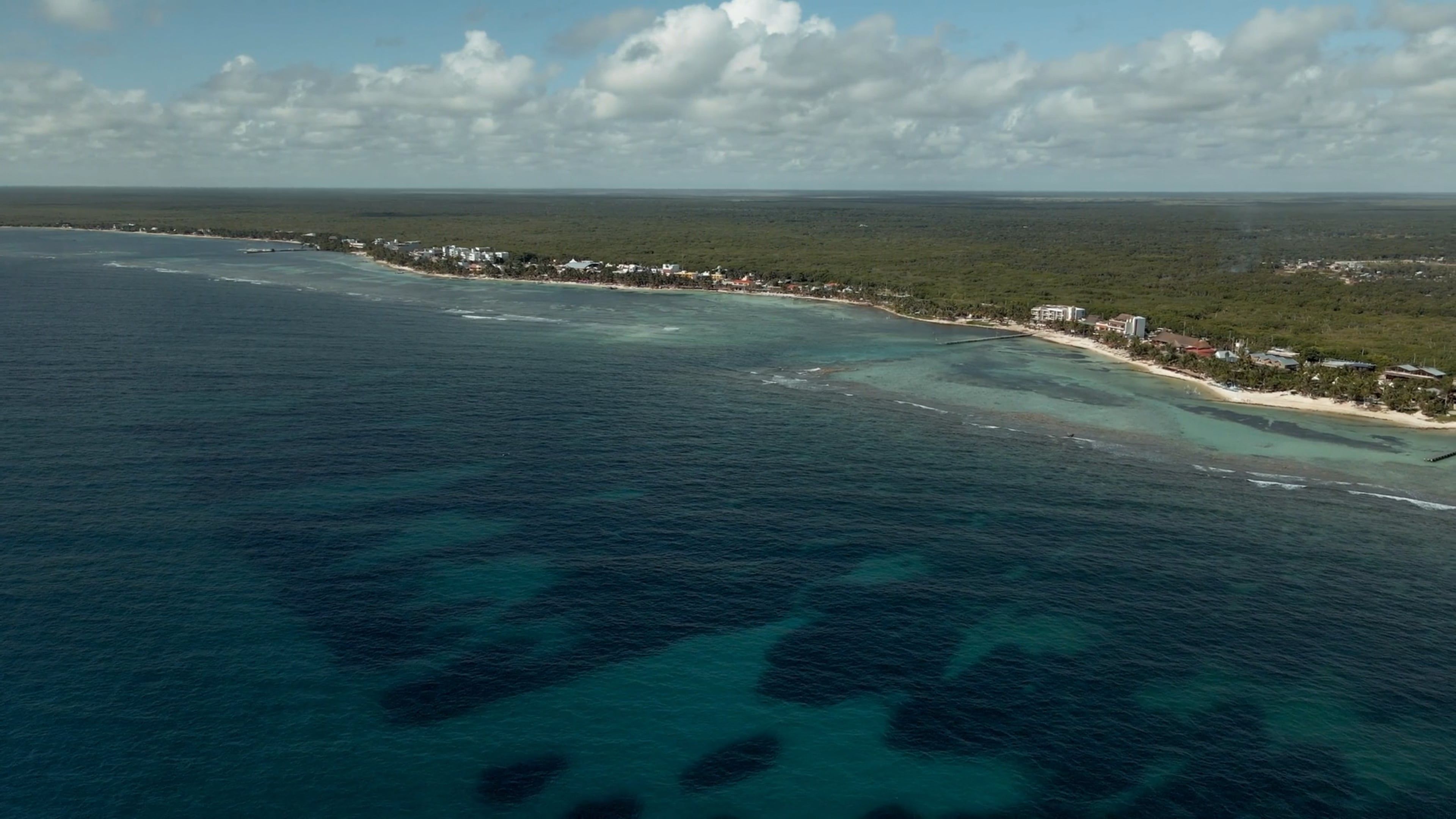 Drone Footage of Costa Maya, Mexico Free Stock Video Footage, Royalty ...