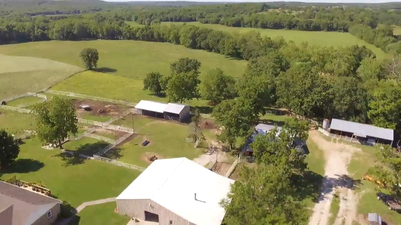 Drone View Of A Farmland · Free Stock Video