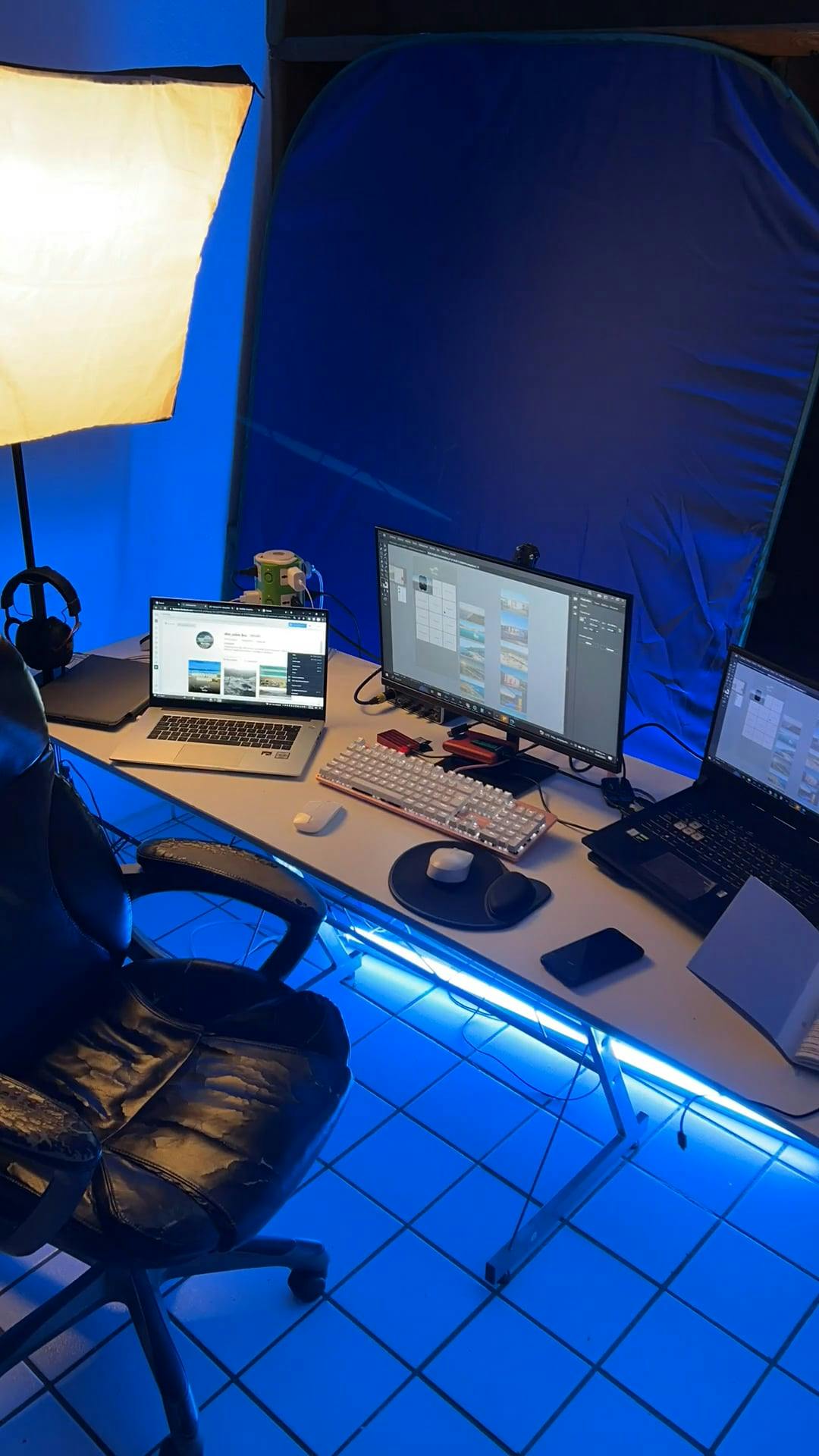 Time Lapse of a Young Man Editing Photos on his Computer Free Stock ...