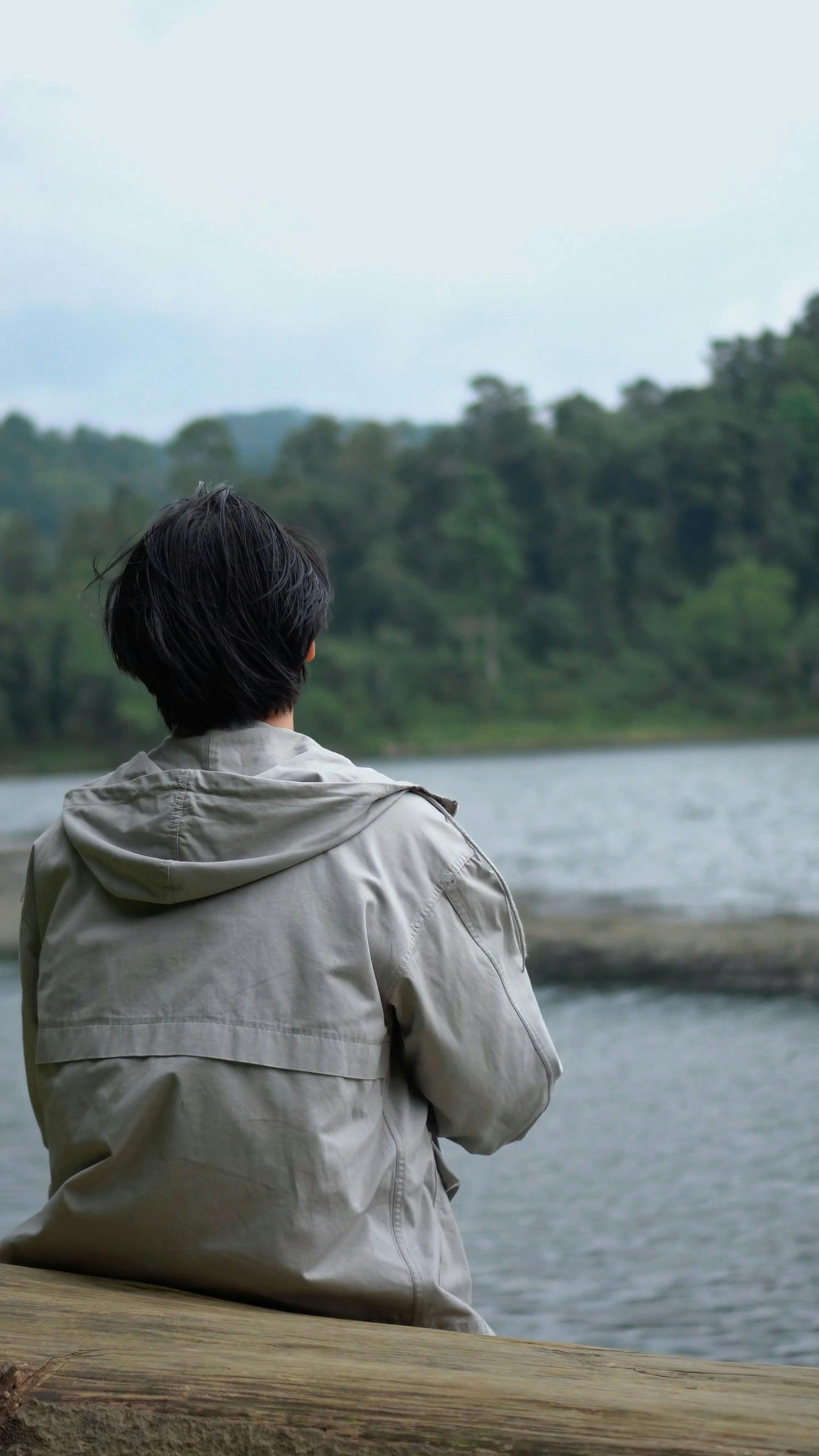 Back View of a Man Opening a Window Free Stock Video Footage, Royalty ...
