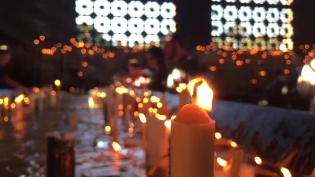 People Lighting Up Candles In The Church · Free Stock Video