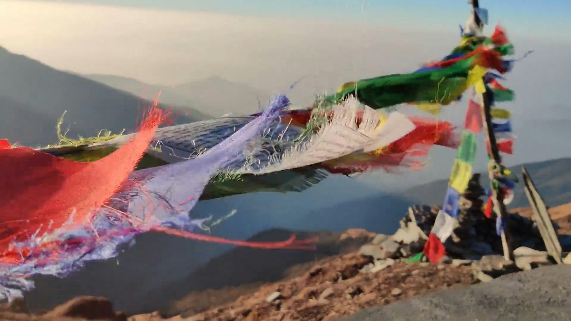 Ladakh flags Free Stock Video Footage, Royalty-Free 4K & HD Video Clip