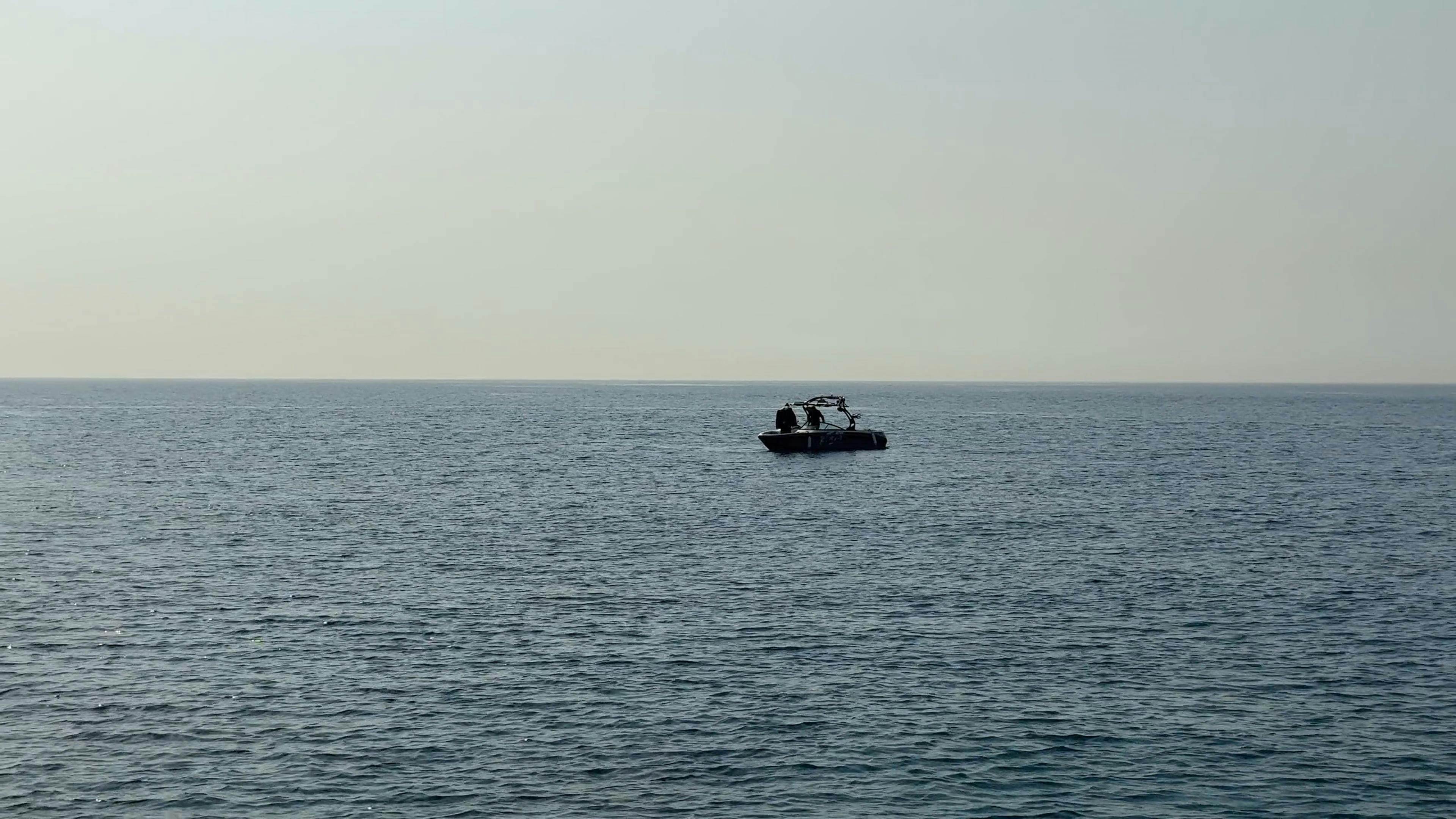 Two People on a Deck Boat at Sea Free Stock Video Footage, Royalty-Free ...