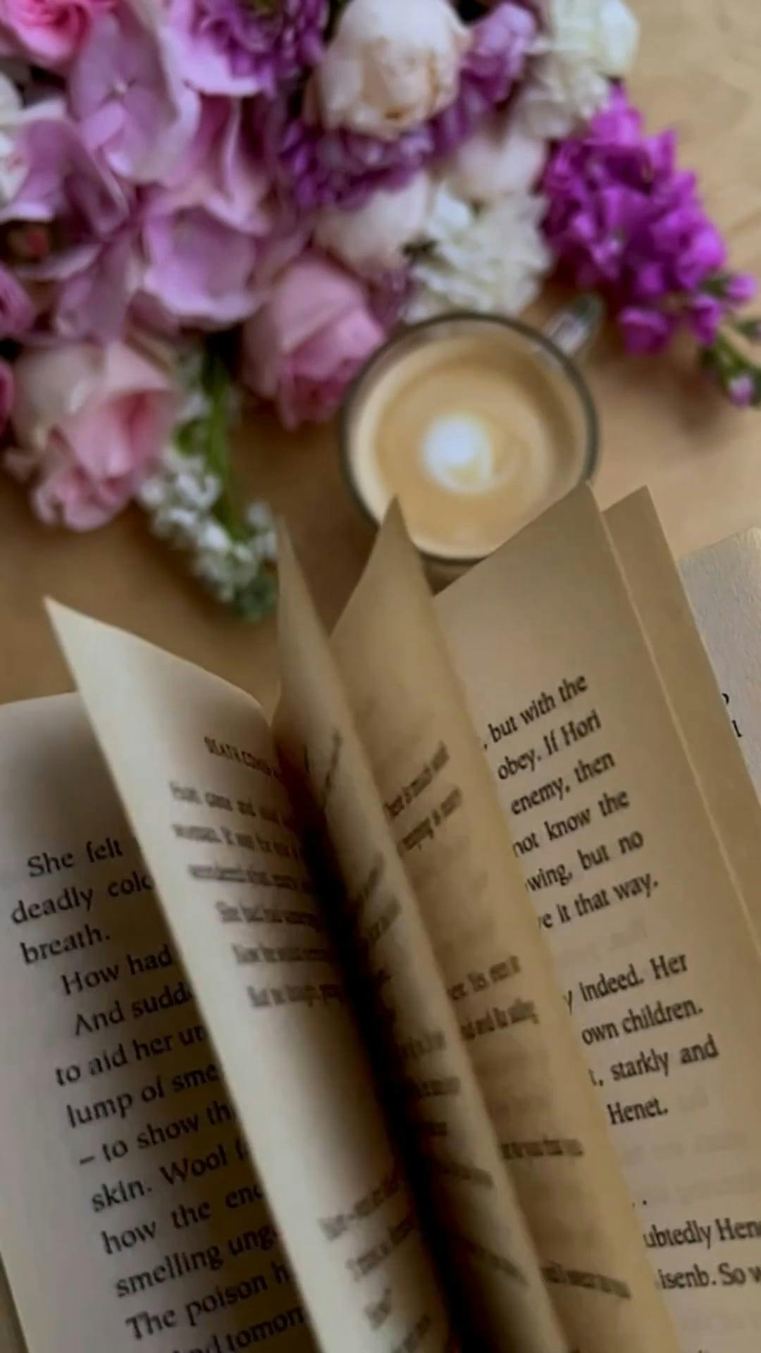 Top View of a Person Flipping Book Pages Free Stock Video Footage ...