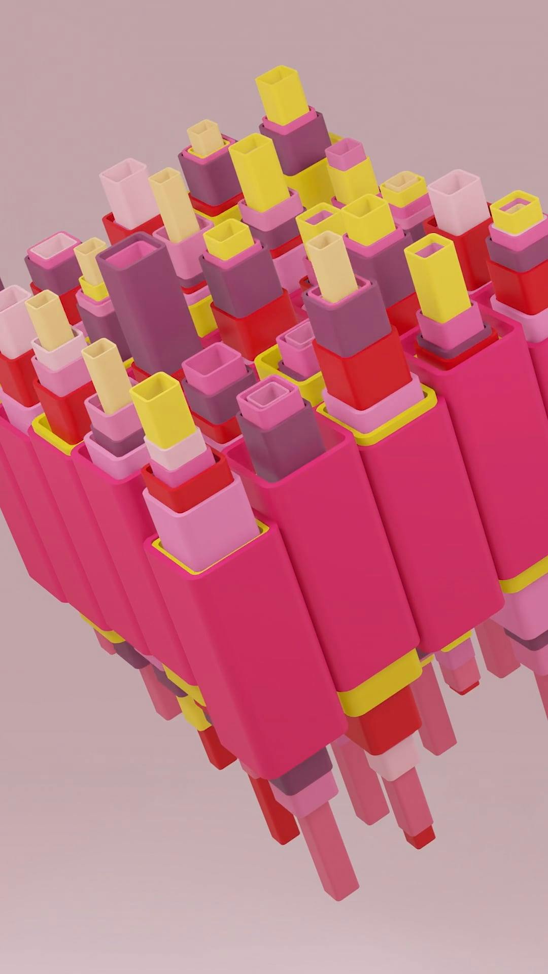 Digital Animation of Geometric Shapes Free Stock Video Footage, Royalty ...