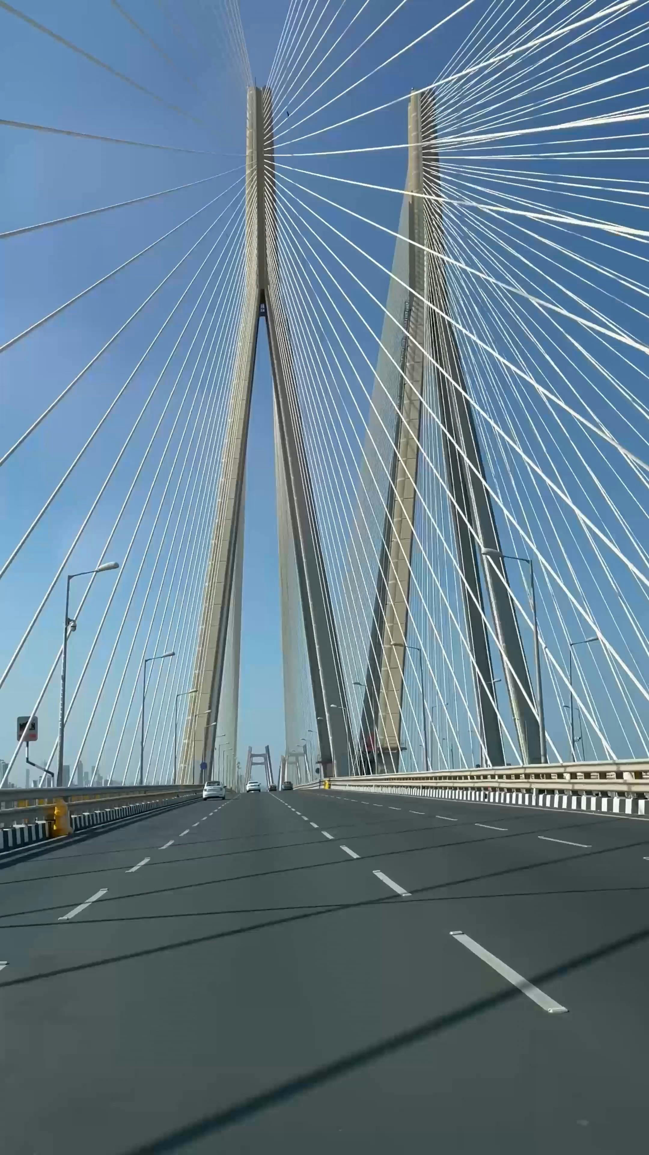 Bandra Worli Sea Link | Mumbai Free Stock Video Footage, Royalty-Free ...