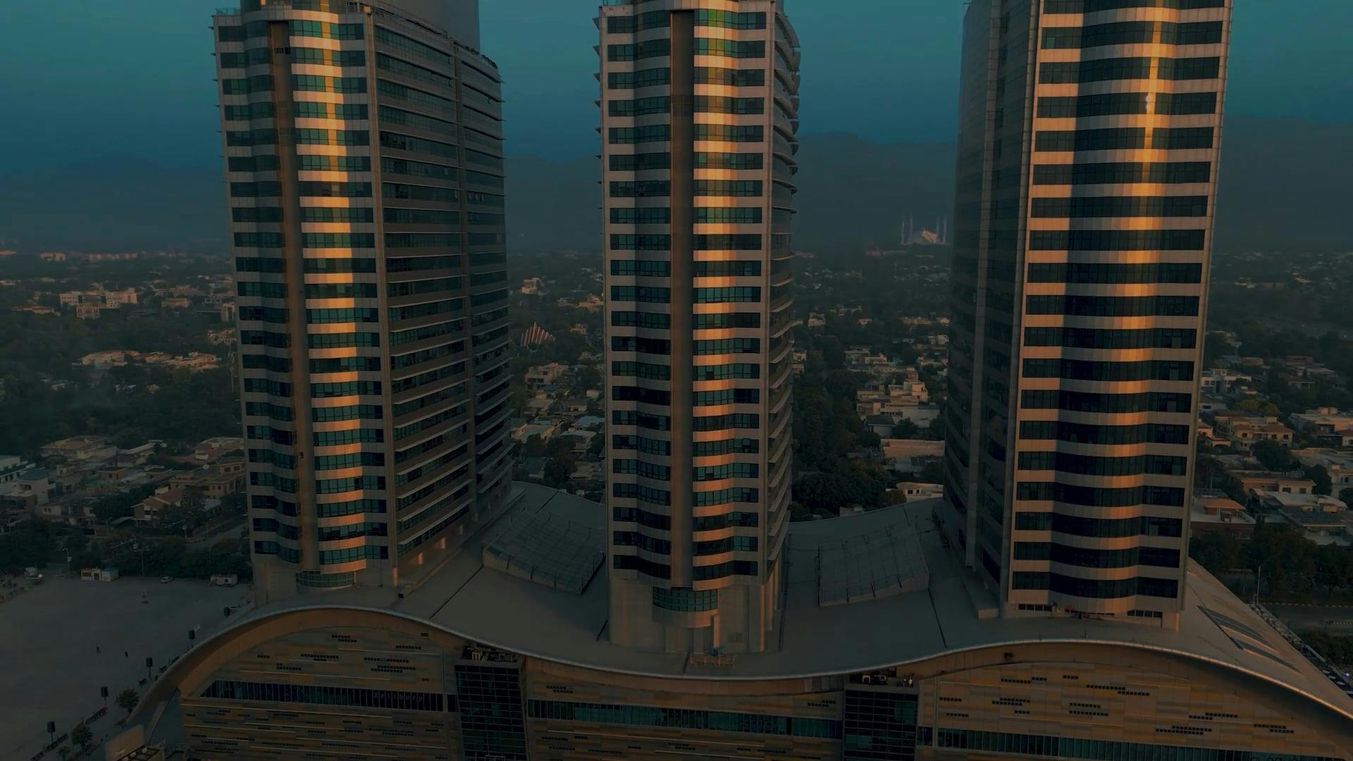 Aerial footage of centaurus mall islamabad Free Stock Video Footage ...