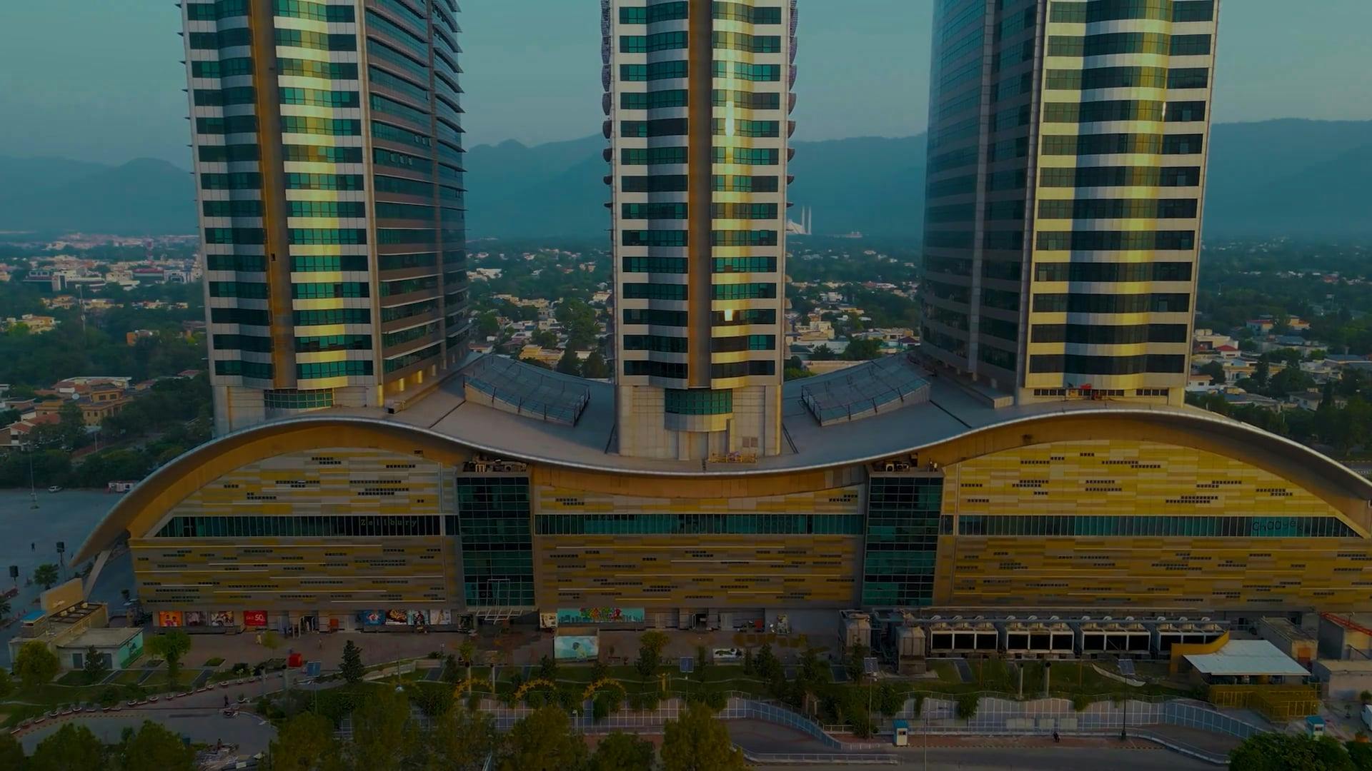 Aerial footage of centaurus mall islamabad Free Stock Video Footage ...