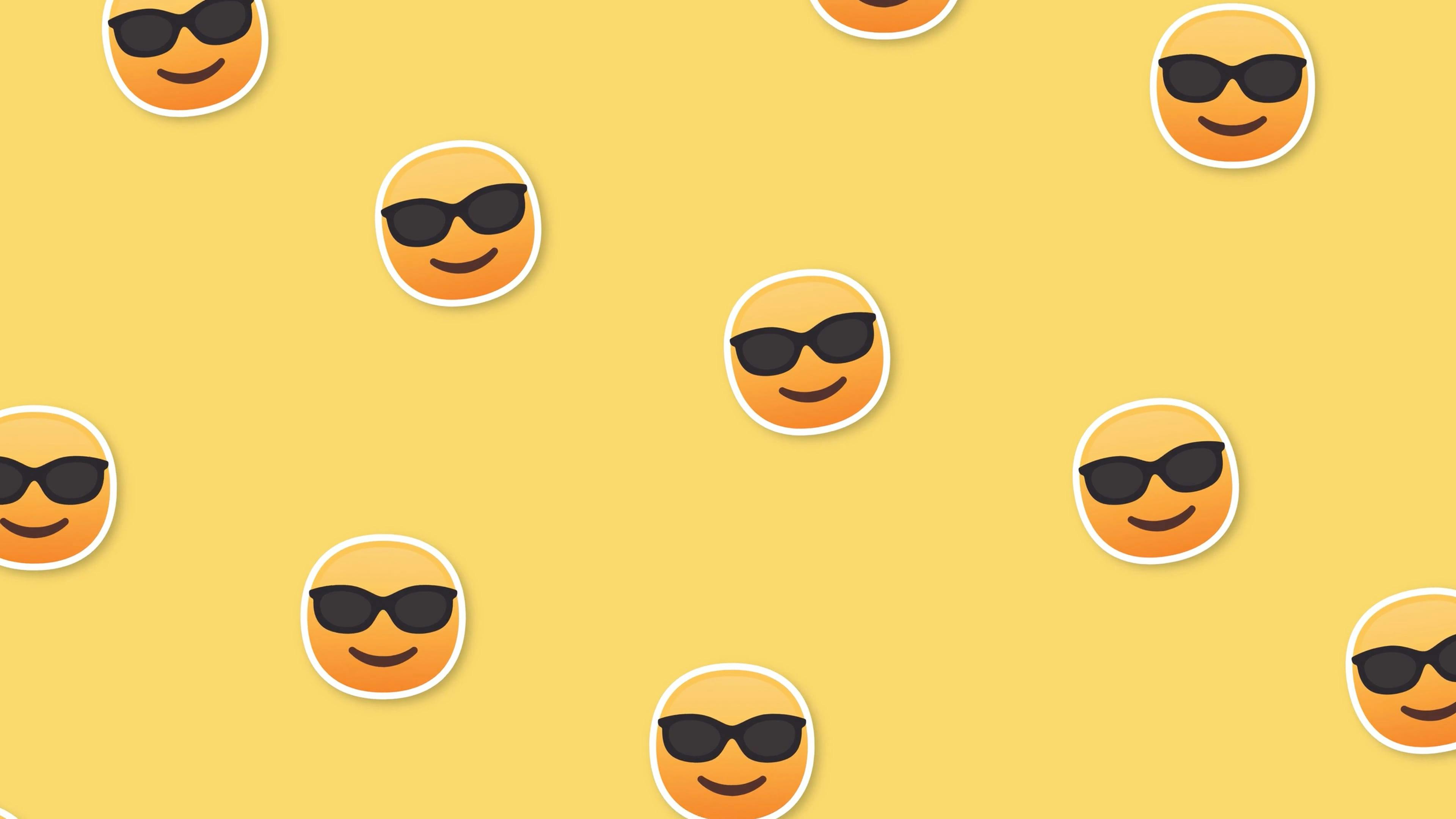 Digital Animation of Emojis with a Thinking Face Free Stock Video ...