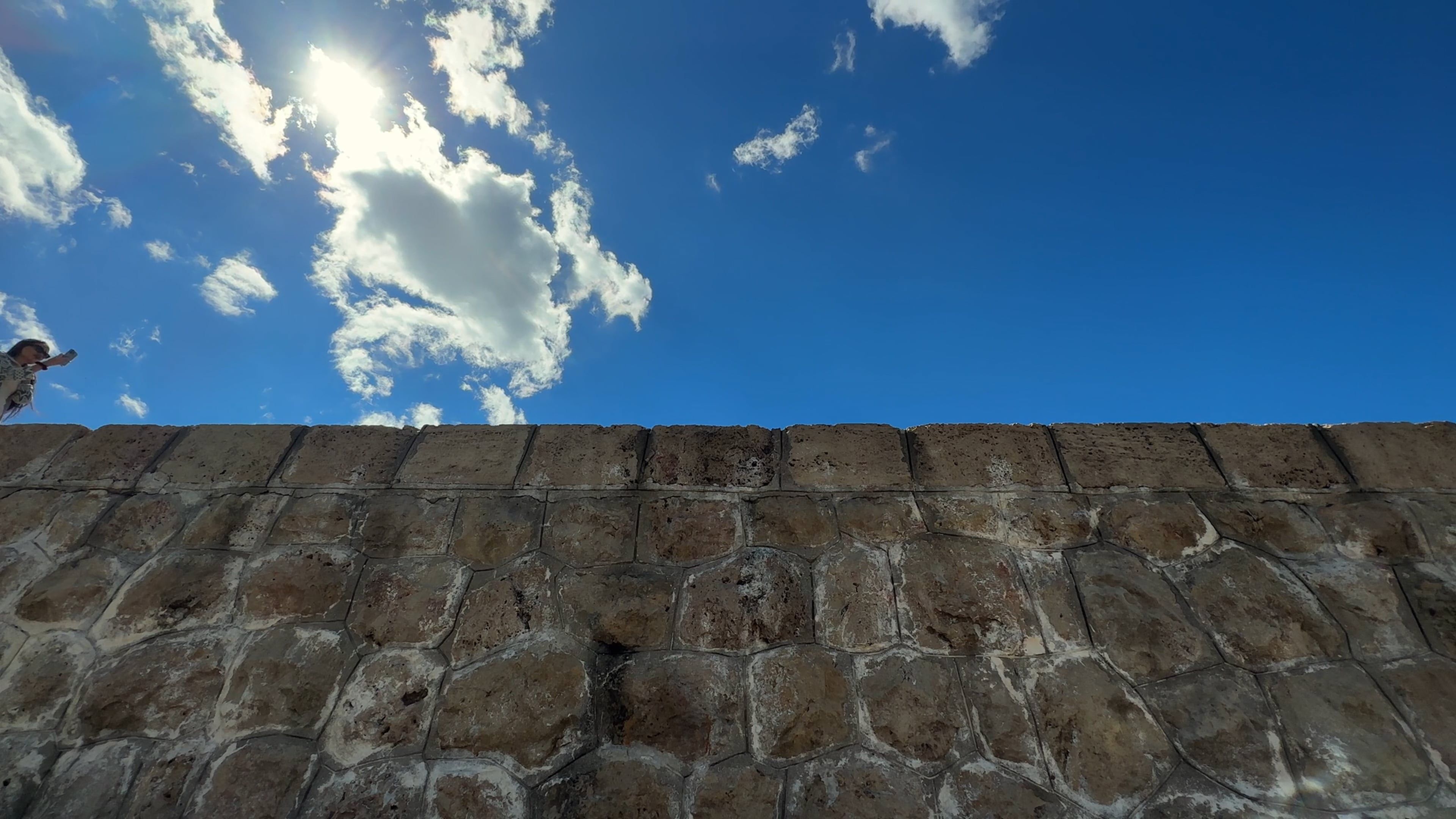 people walking on the wall Free Stock Video Footage, Royalty-Free 4K ...