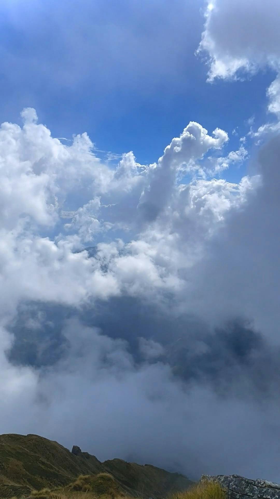View Of Clouds On Time Lapse Mode Free Stock Video Footage, Royalty ...