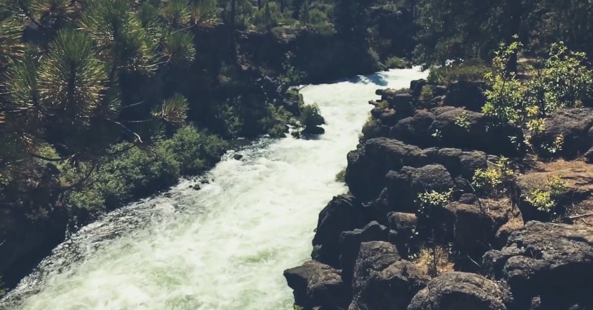 Fast Flowing River Rapids · Free Stock Video Fast Flowing River Rapids · Free Stock Video