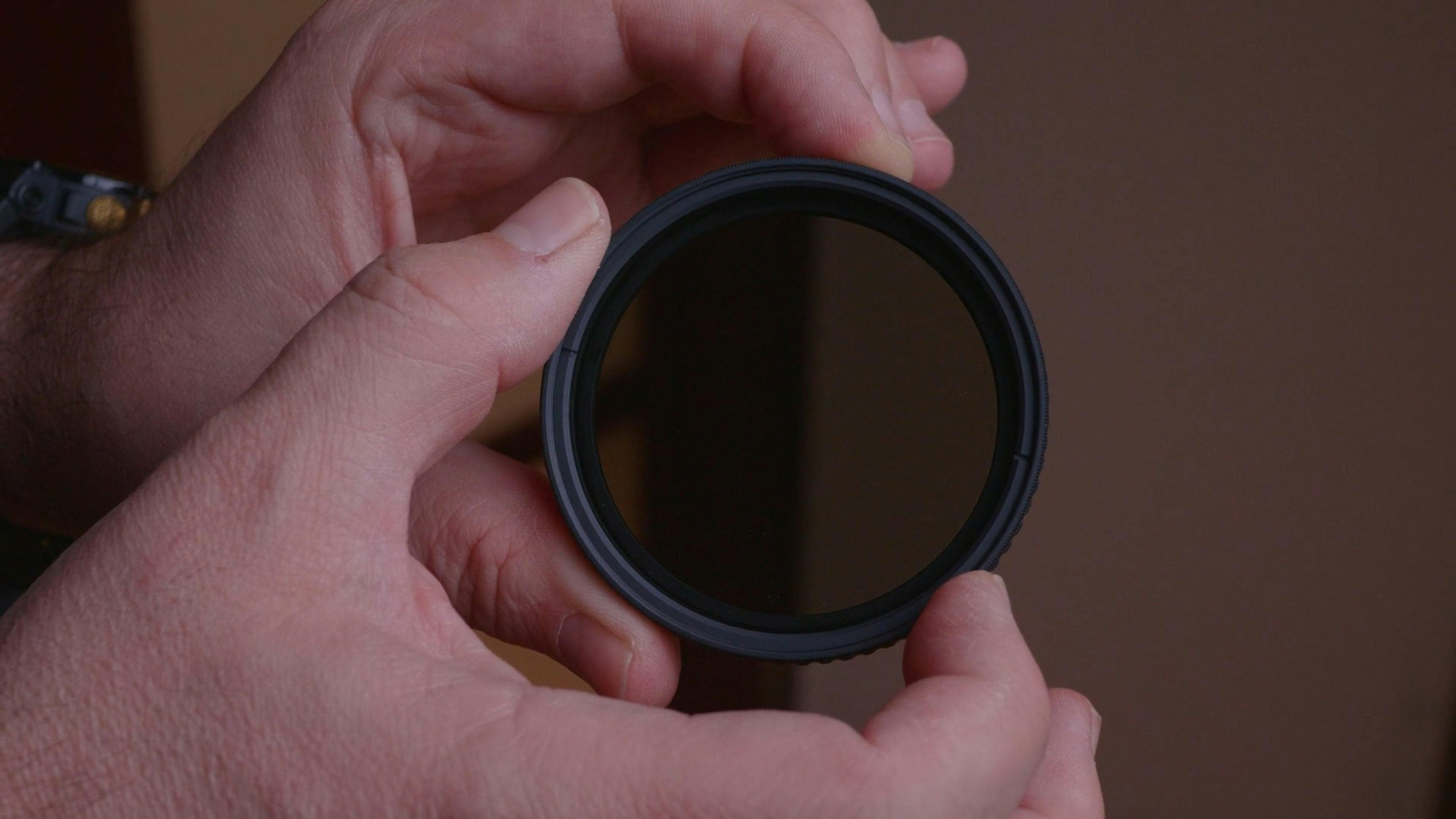 Variable ND Filter VND closing and opening Free Stock Video Footage ...