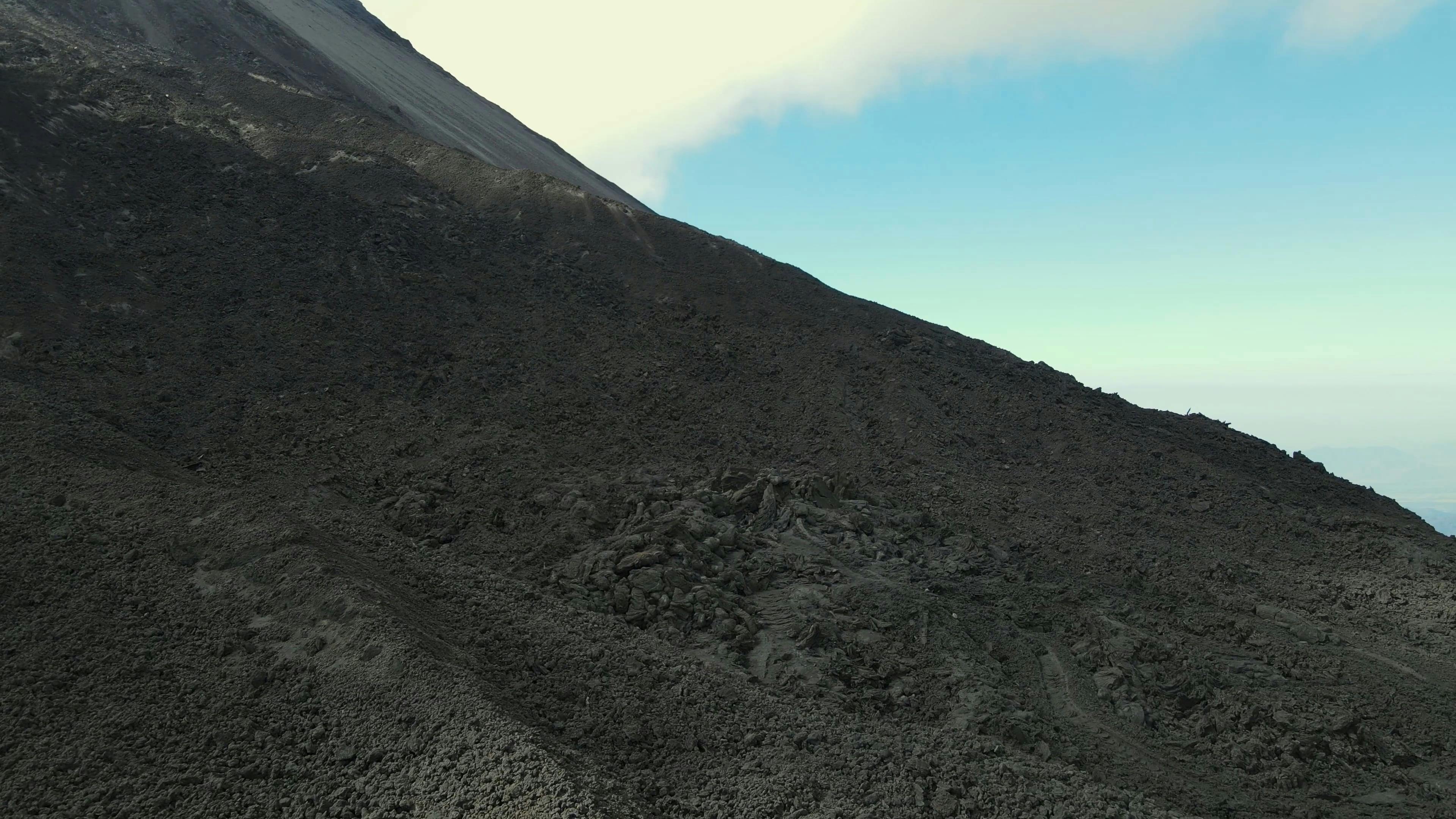 Close up View of Splashing Lava during a Volcano Eruption Free Stock ...