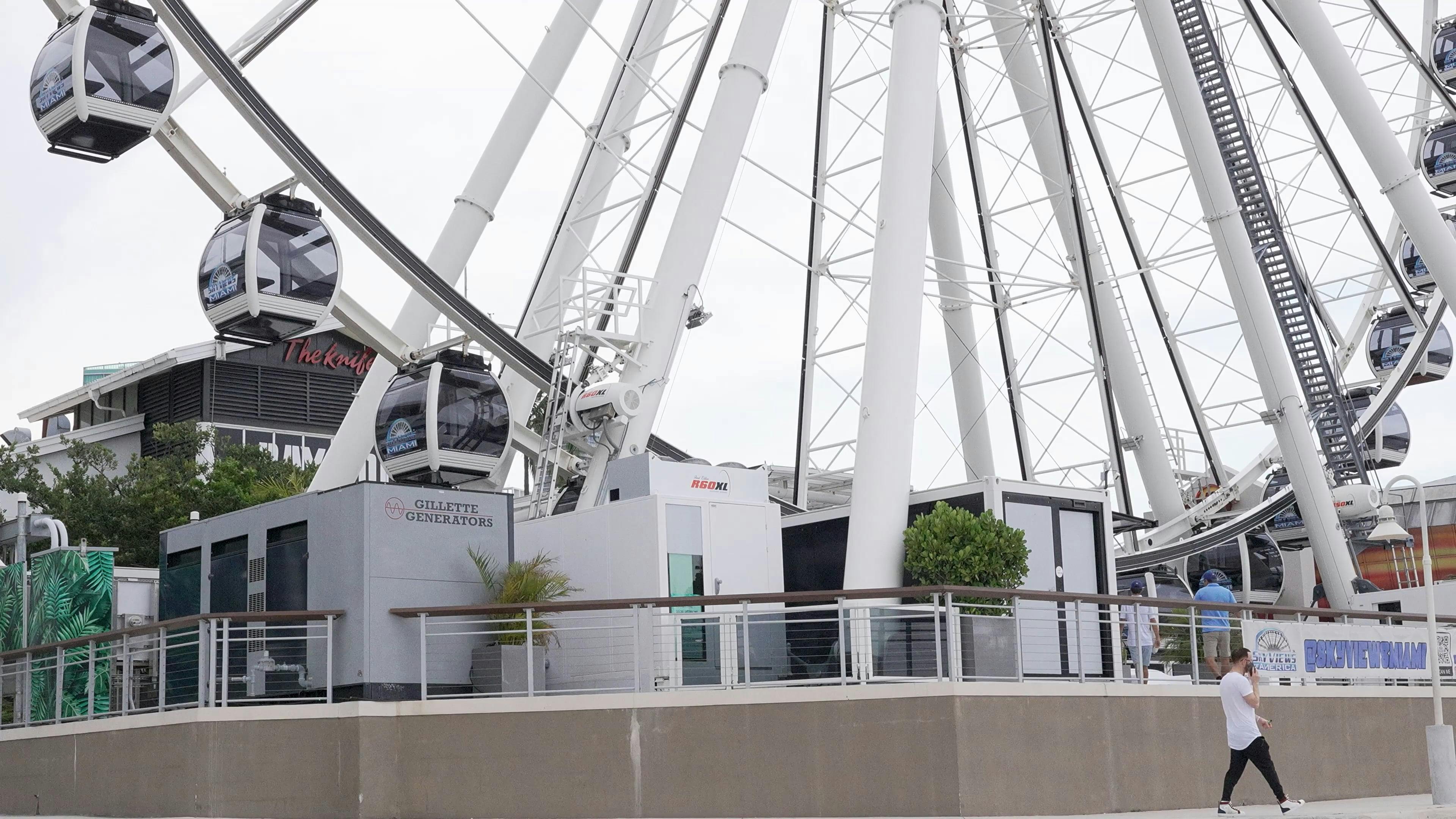 Miami Wheel Free Stock Video Footage, Royalty-Free 4K & HD Video Clip