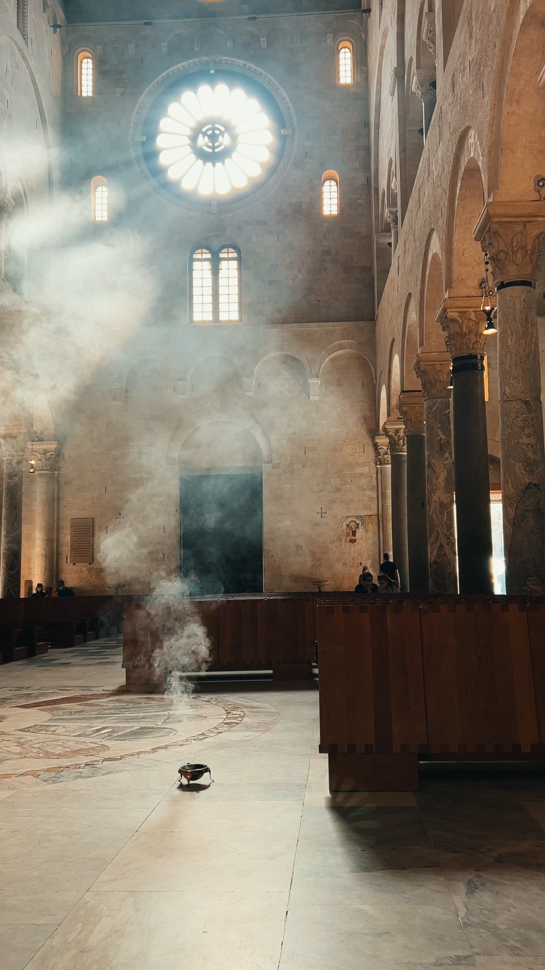A church with smoke coming out of the windows Free Stock Video Footage ...