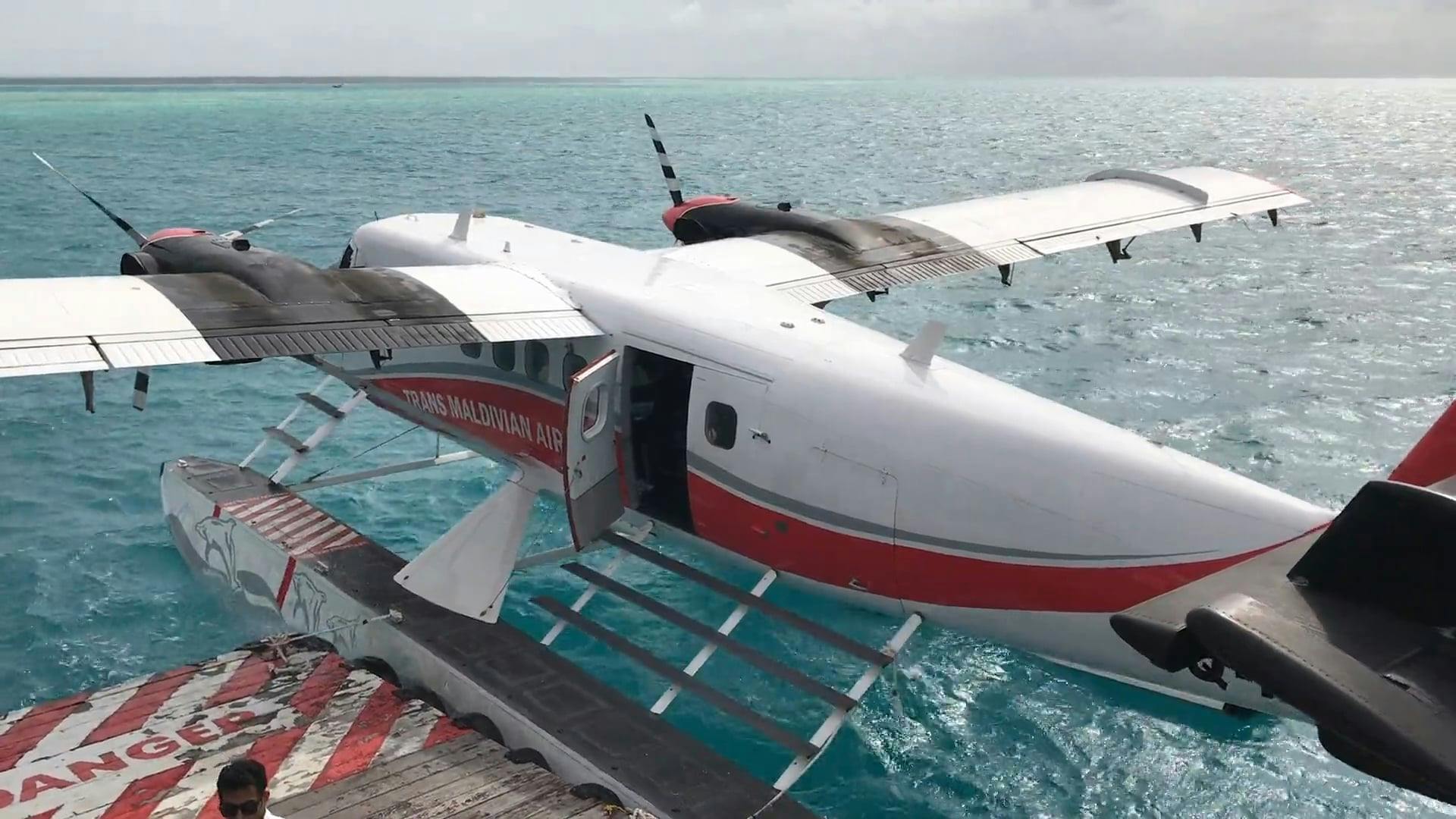 Float Plane Aircraft On Water · Free Stock Video