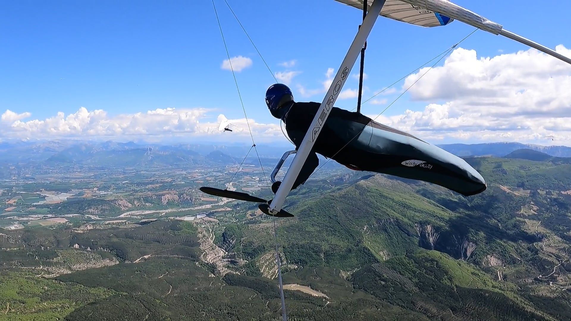 A Person Gliding in the Air Free Stock Video Footage, Royalty-Free 4K ...