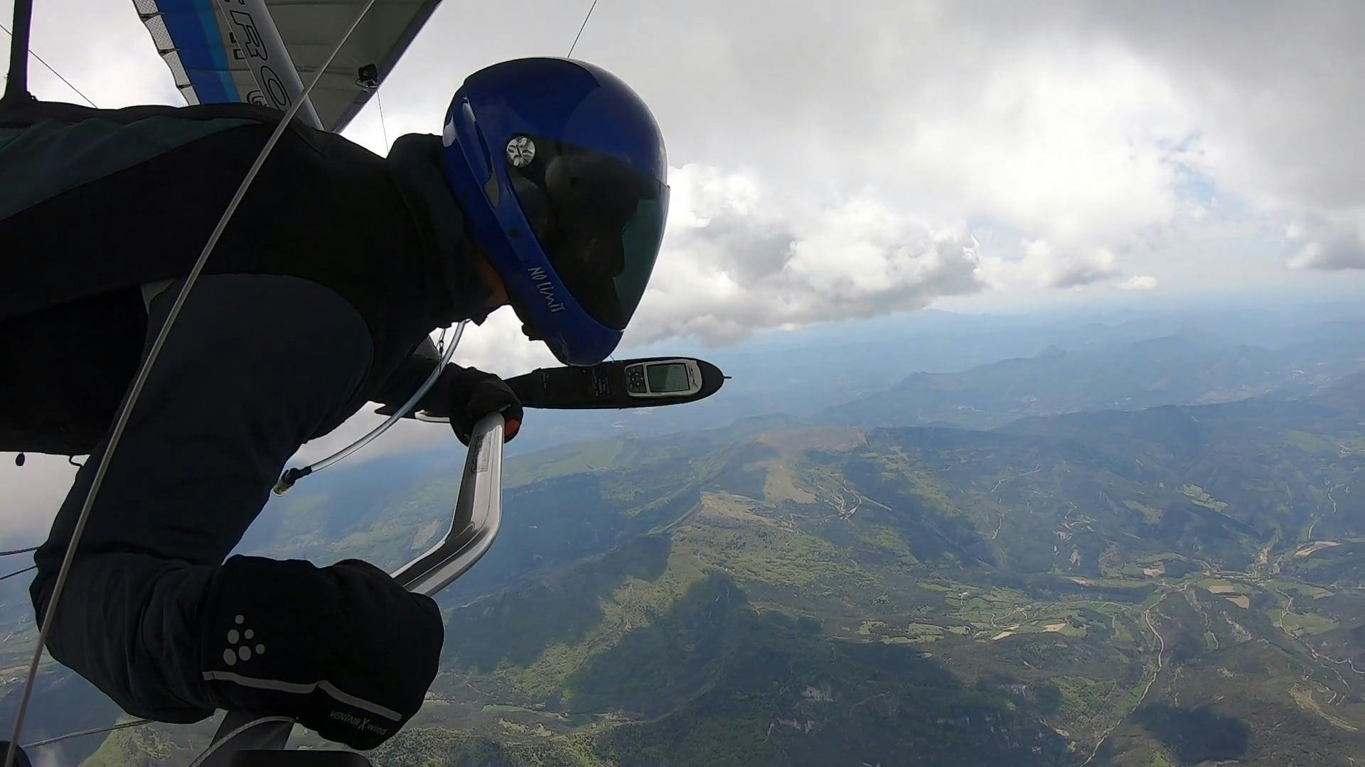 People Practising Hang Gliding on a Cliff Free Stock Video Footage ...