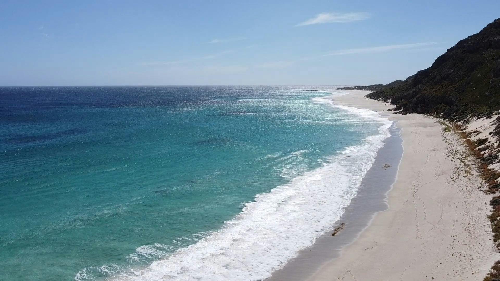 Contos Beach - WA Free Stock Video Footage, Royalty-Free 4K & HD Video Clip