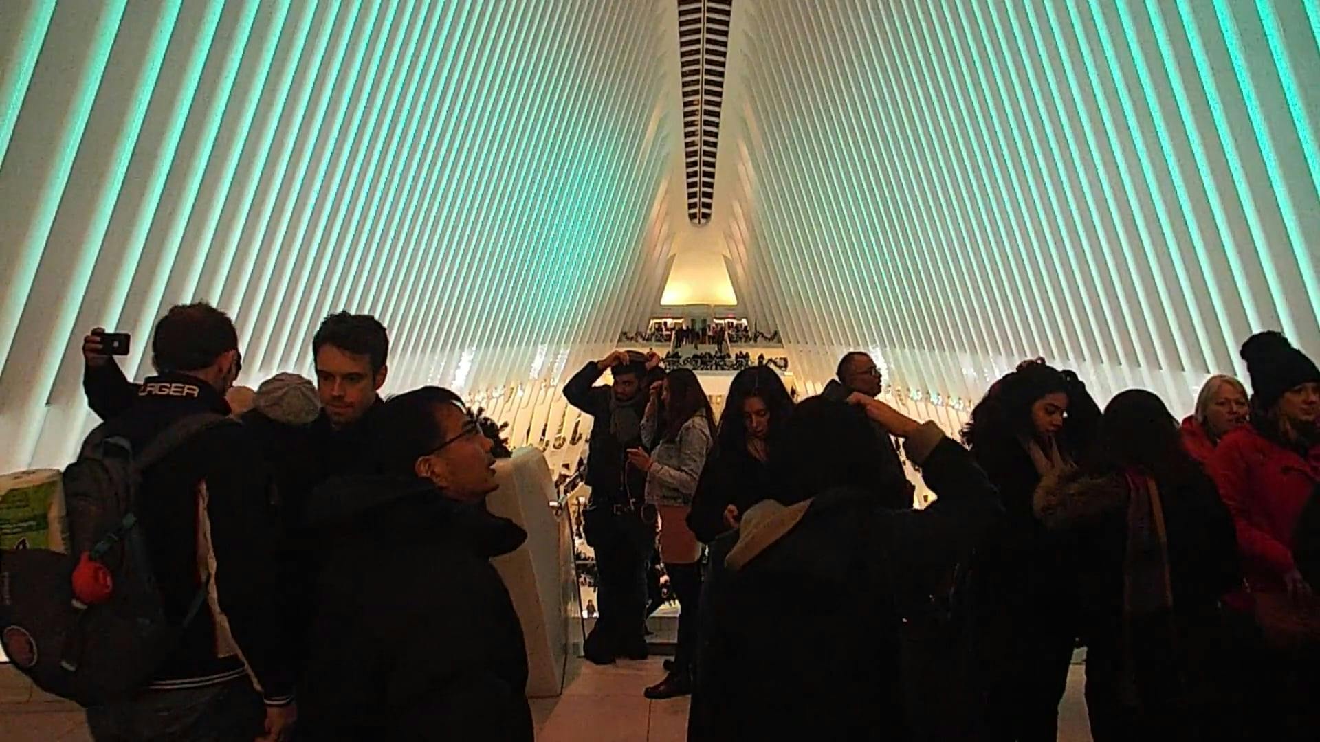 Group Of People In A Building · Free Stock Video