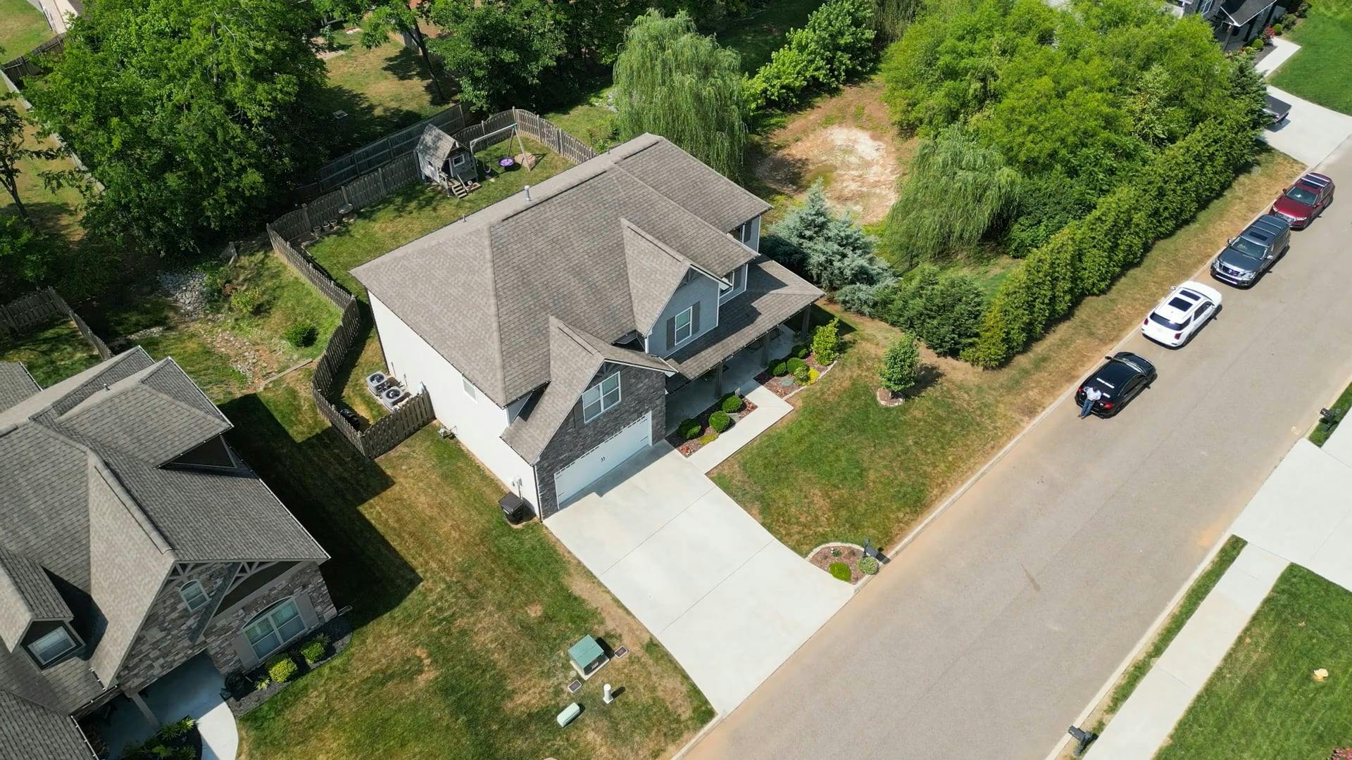 Drone House in the Suburbs Free Stock Video Footage, Royalty-Free 4K ...