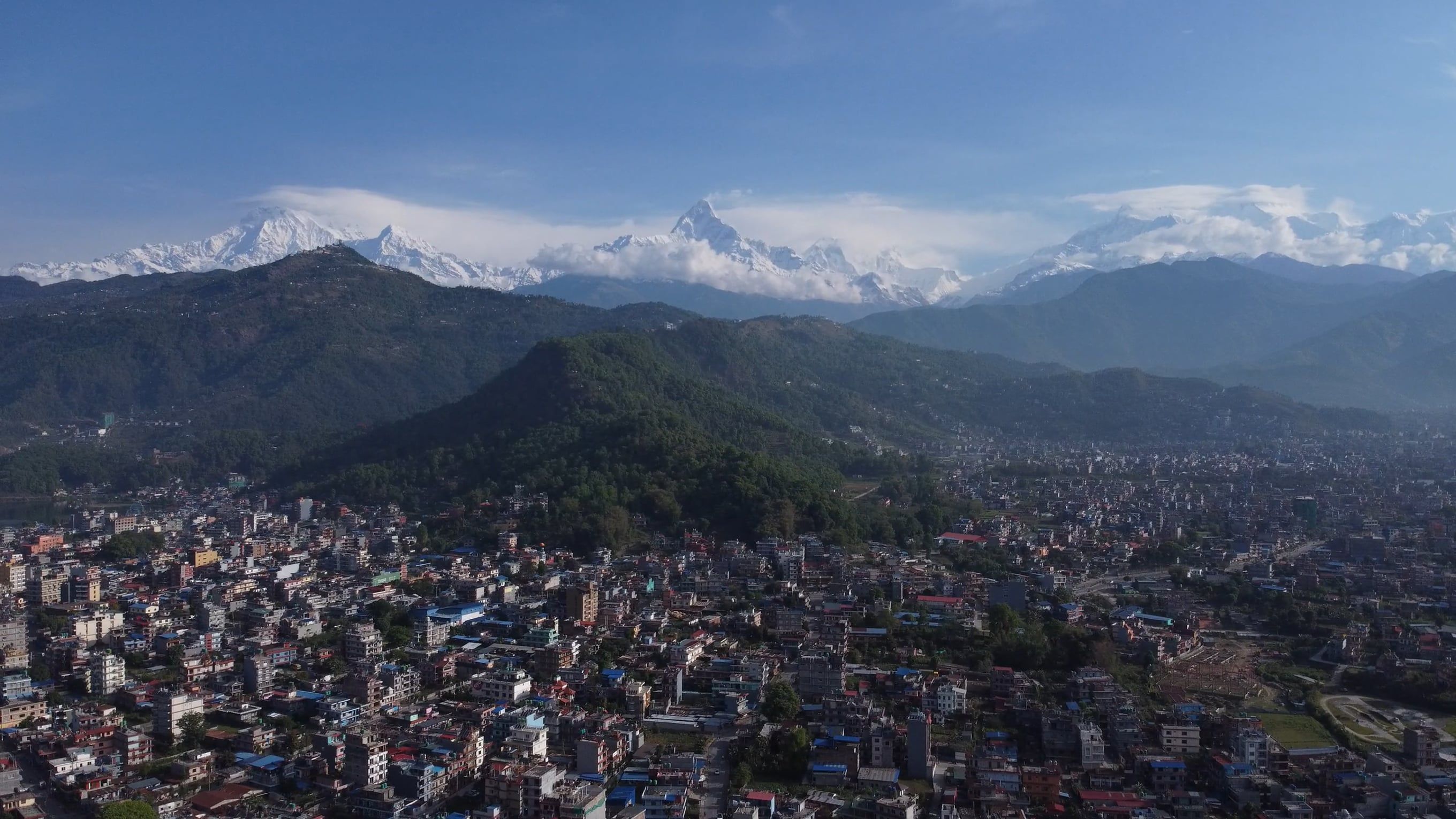 Kathmandu City View, Nepal Free Stock Video Footage, Royalty-Free 4K ...