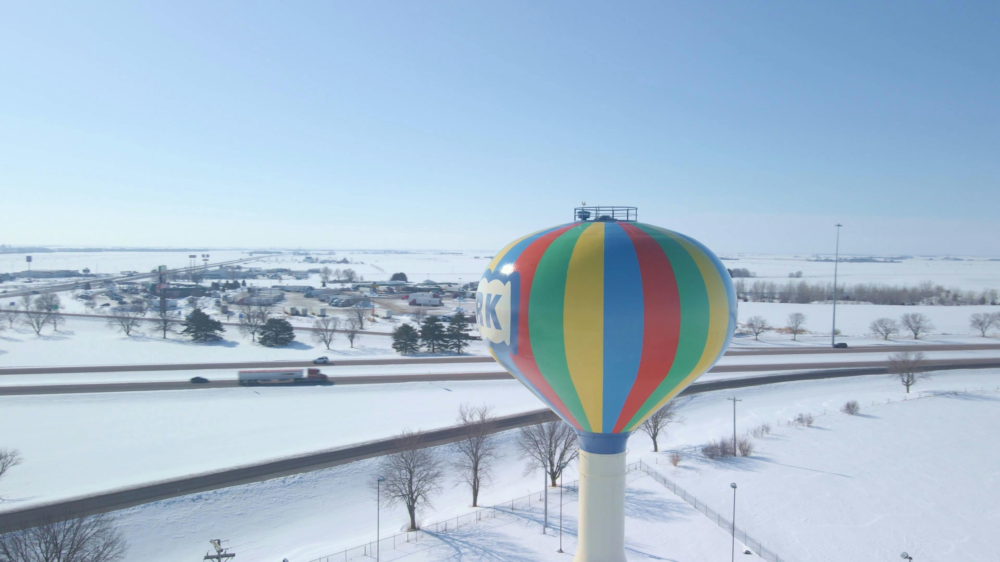 York Water Tower Free Stock Video Footage, Royalty-Free 4K & HD Video Clip