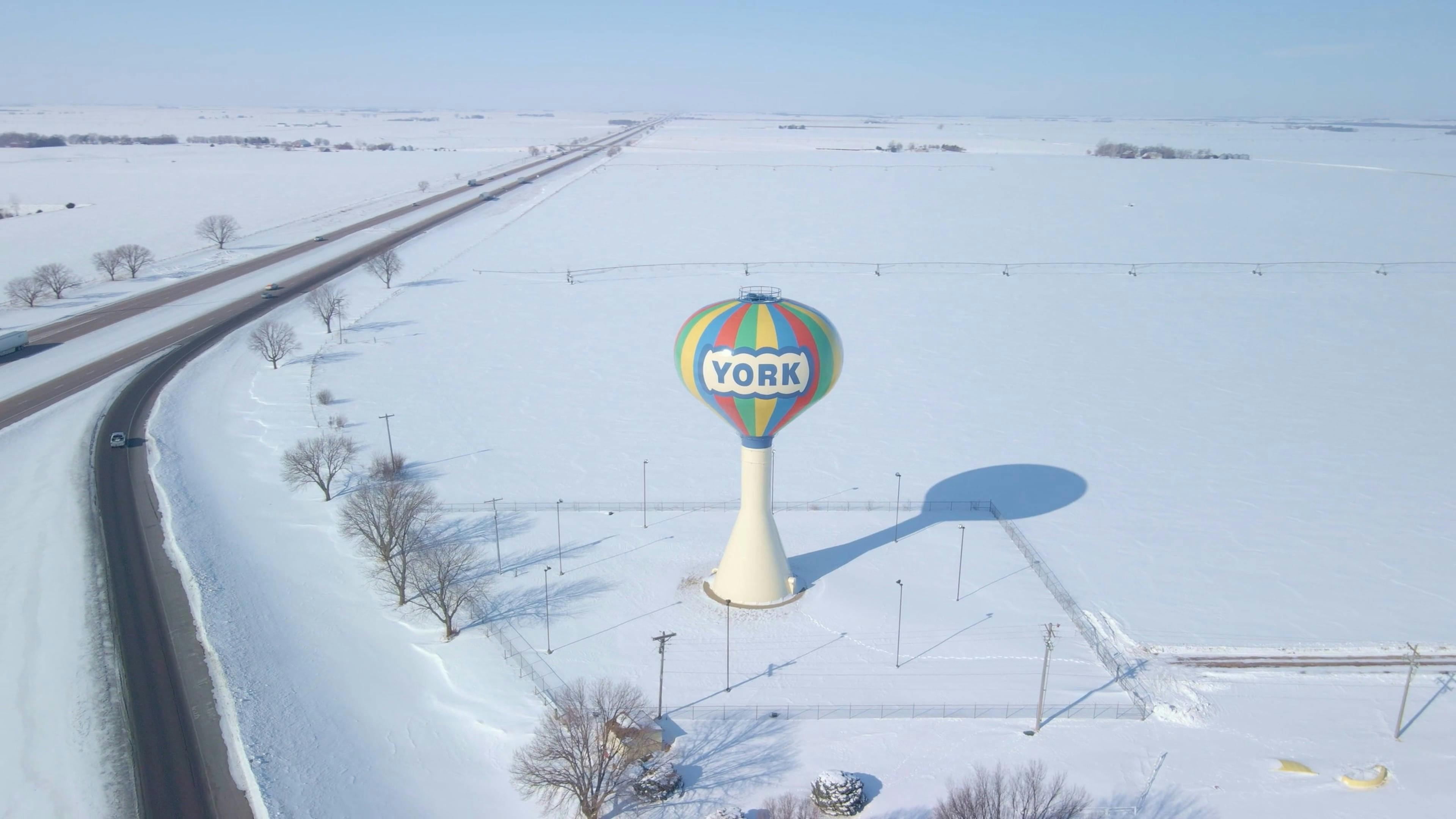 York Water Tower Free Stock Video Footage, Royalty-Free 4K & HD Video Clip