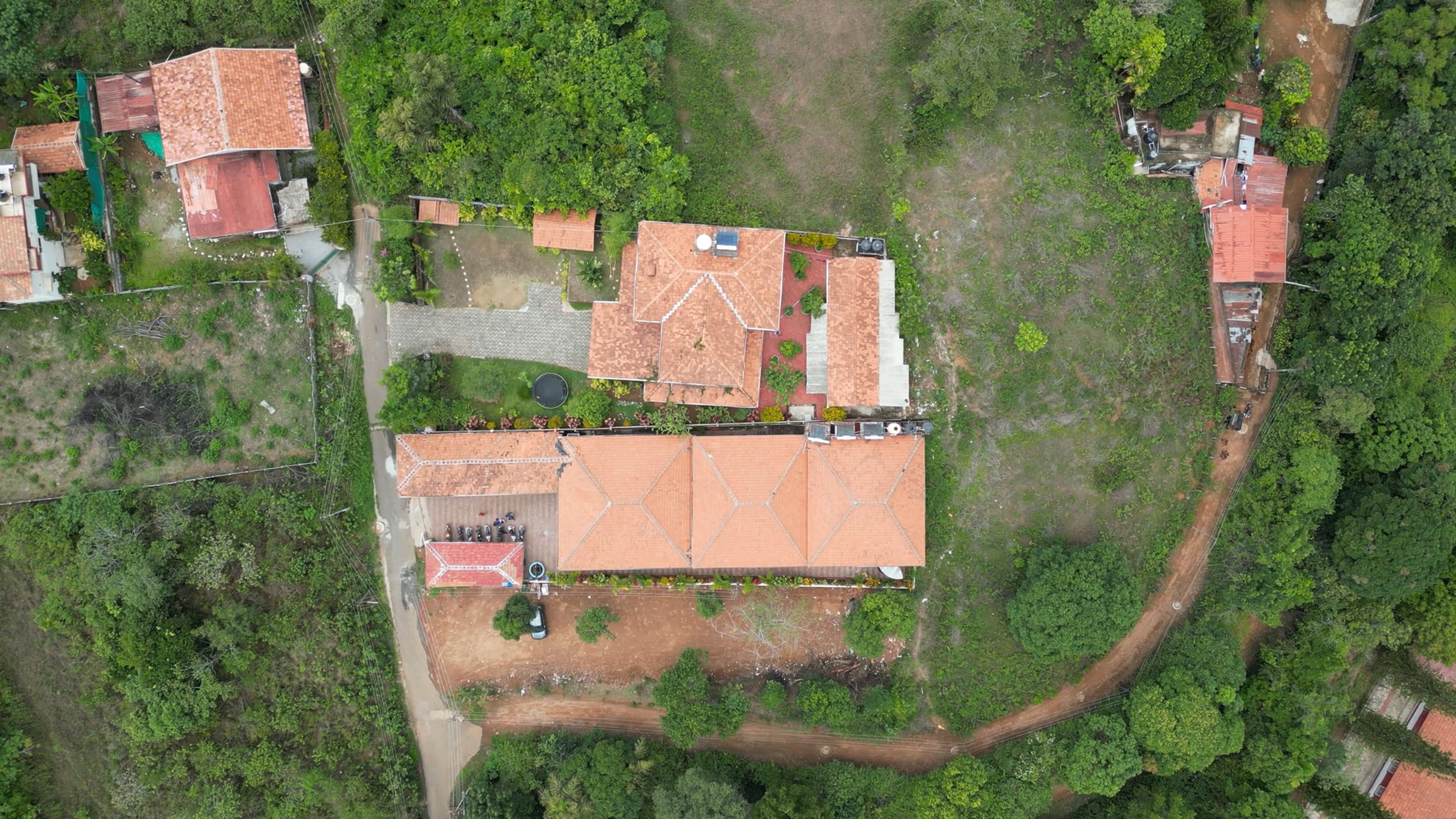 Aerial View of Resort in Coorg Free Stock Video Footage, Royalty-Free ...