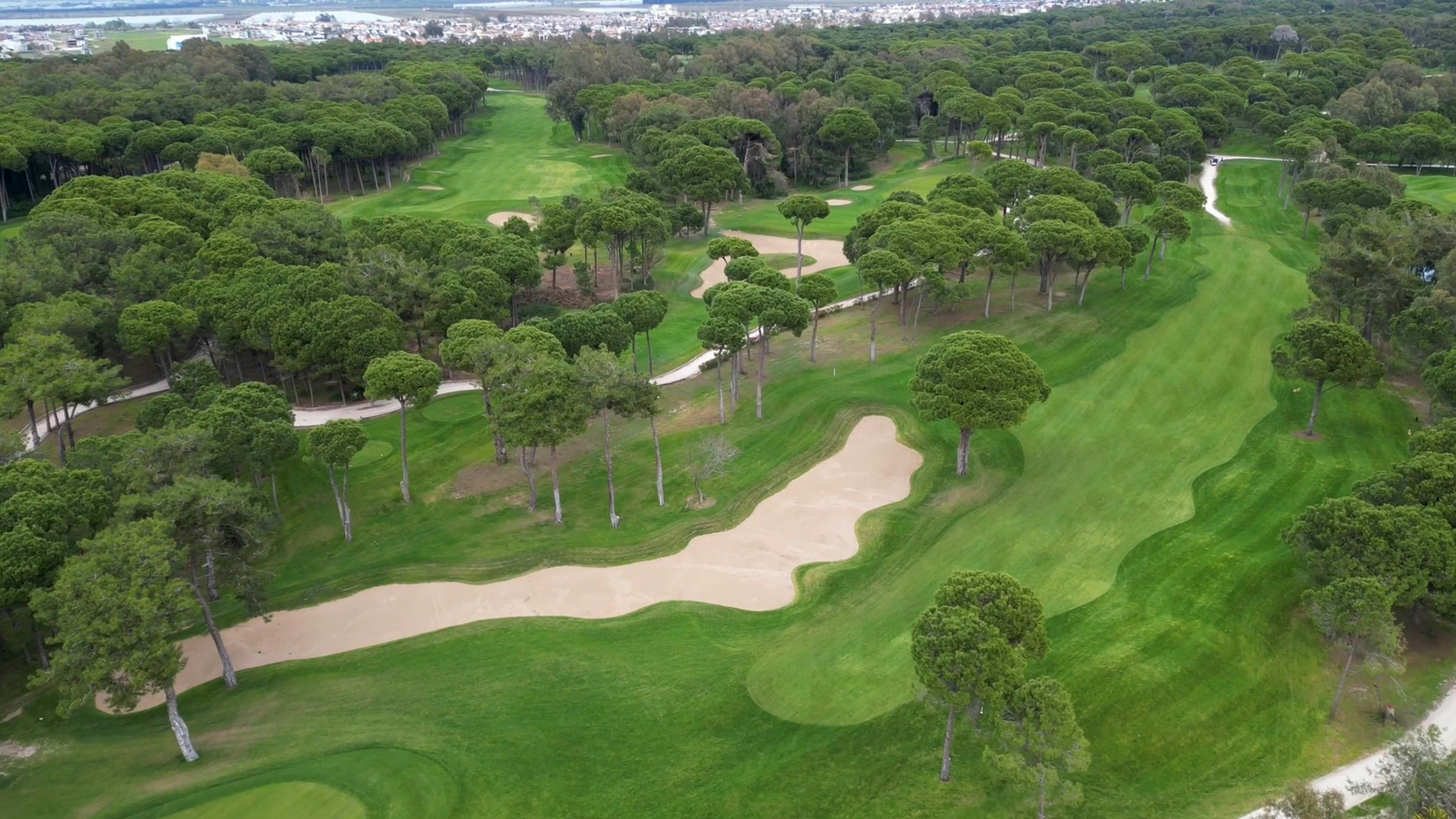 Drone Footage Of A Golf Course Free Stock Video Footage, Royalty-Free ...