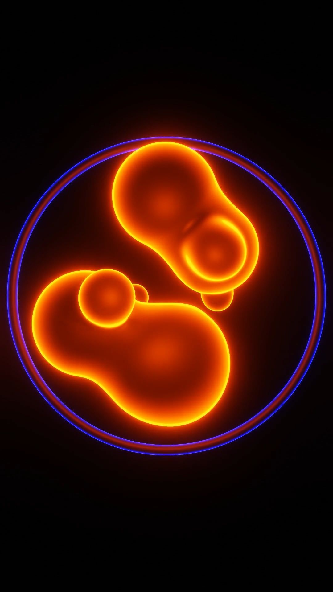 Abstract Neon Cells in Motion Free Stock Video Footage, Royalty-Free 4K ...