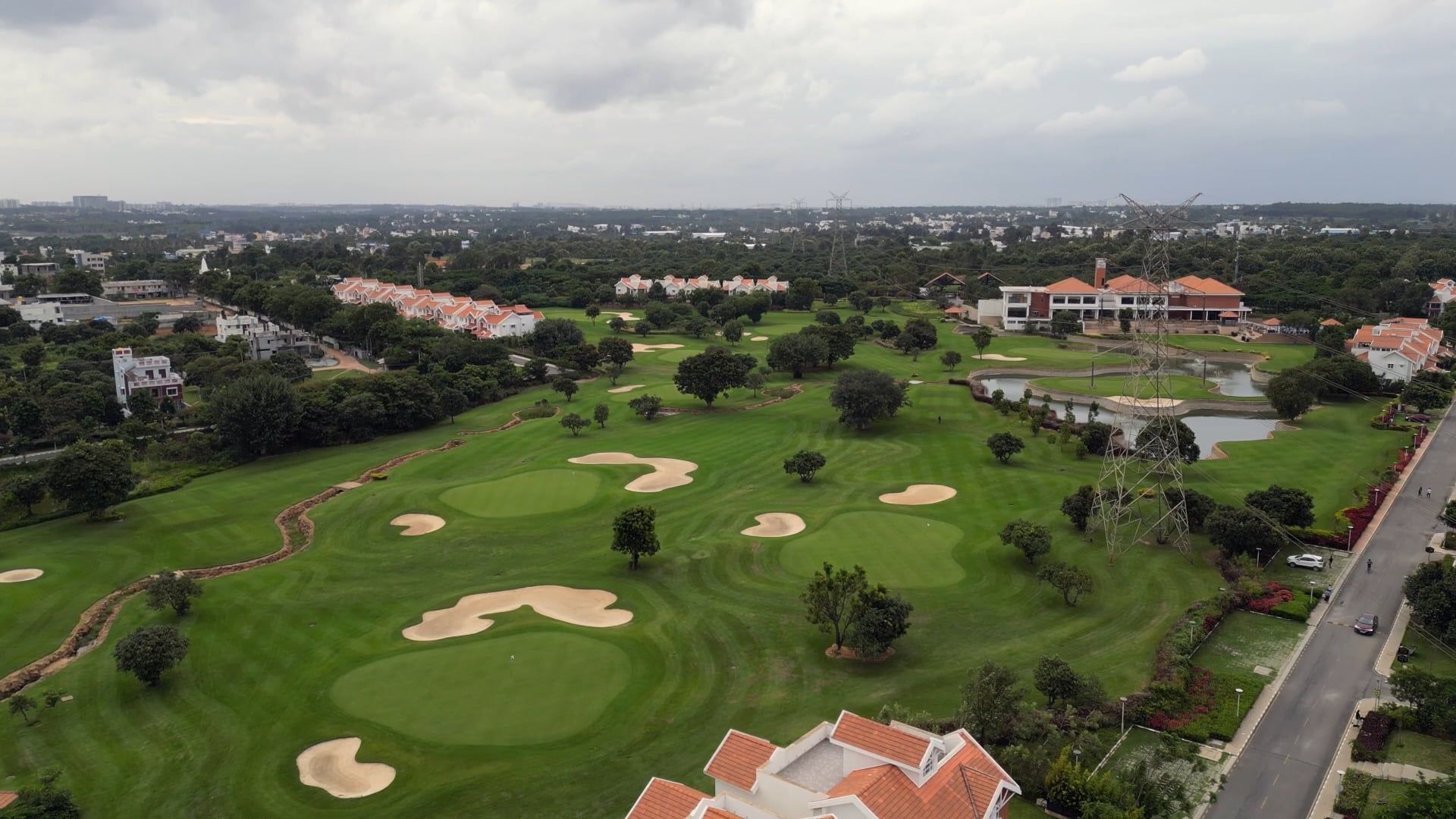 Aerial View of Golf Villas & Resort Club Free Stock Video Footage ...