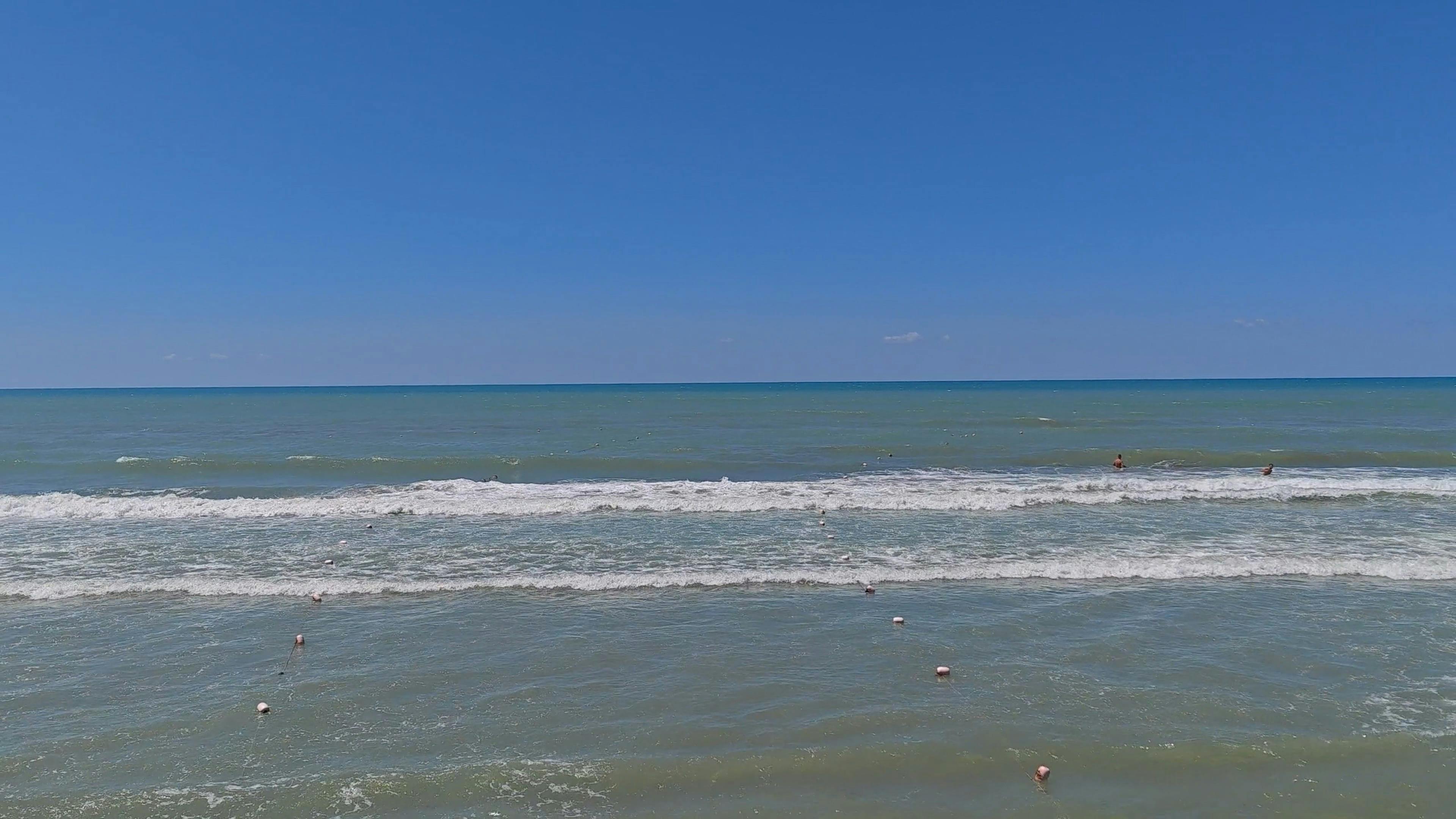 Lalez Beach Durrës County, Albania Free Stock Video Footage, Royalty ...