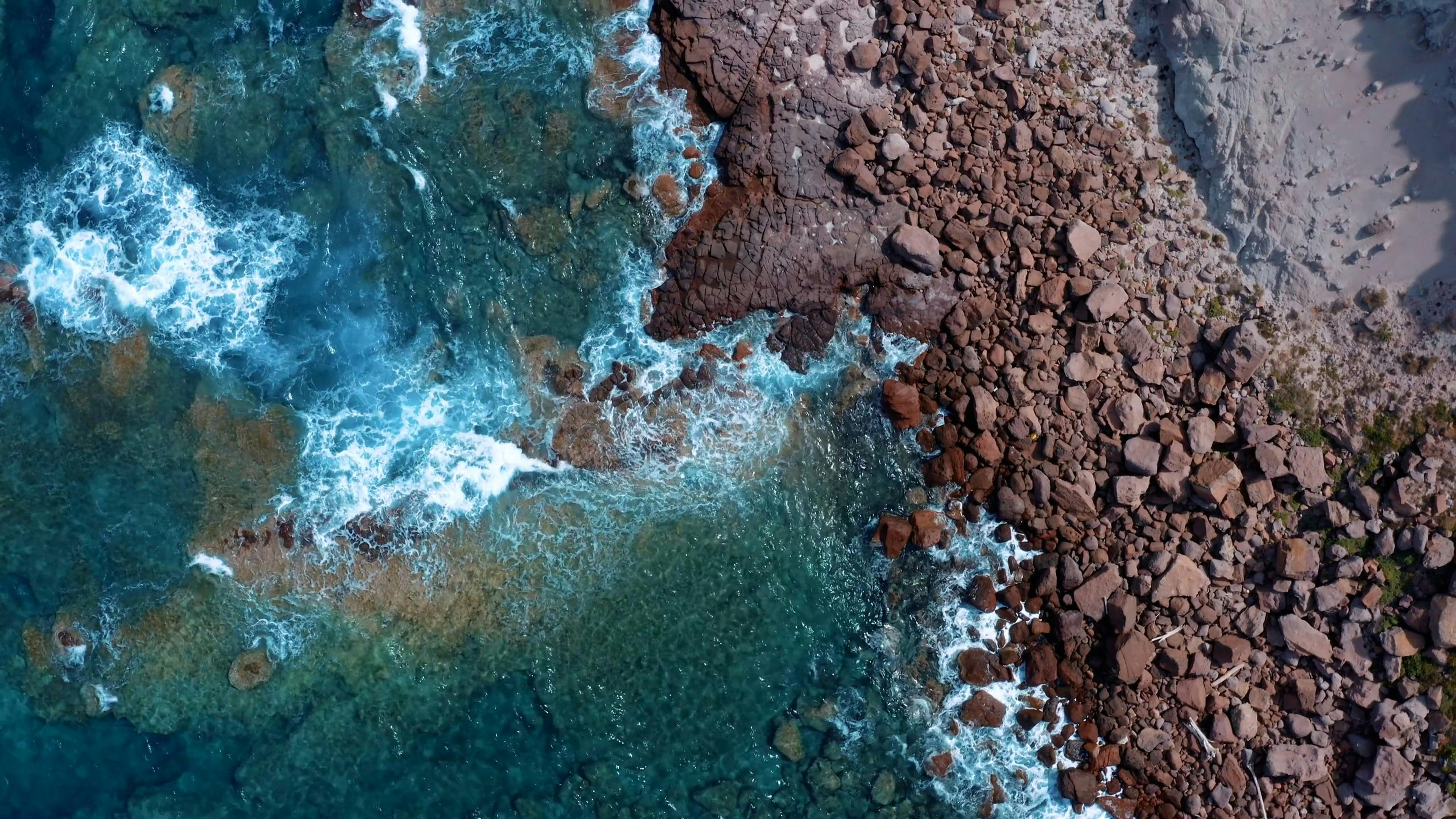 Drone Footage Of Ocean Free Stock Video Footage, Royalty-Free 4K & HD ...