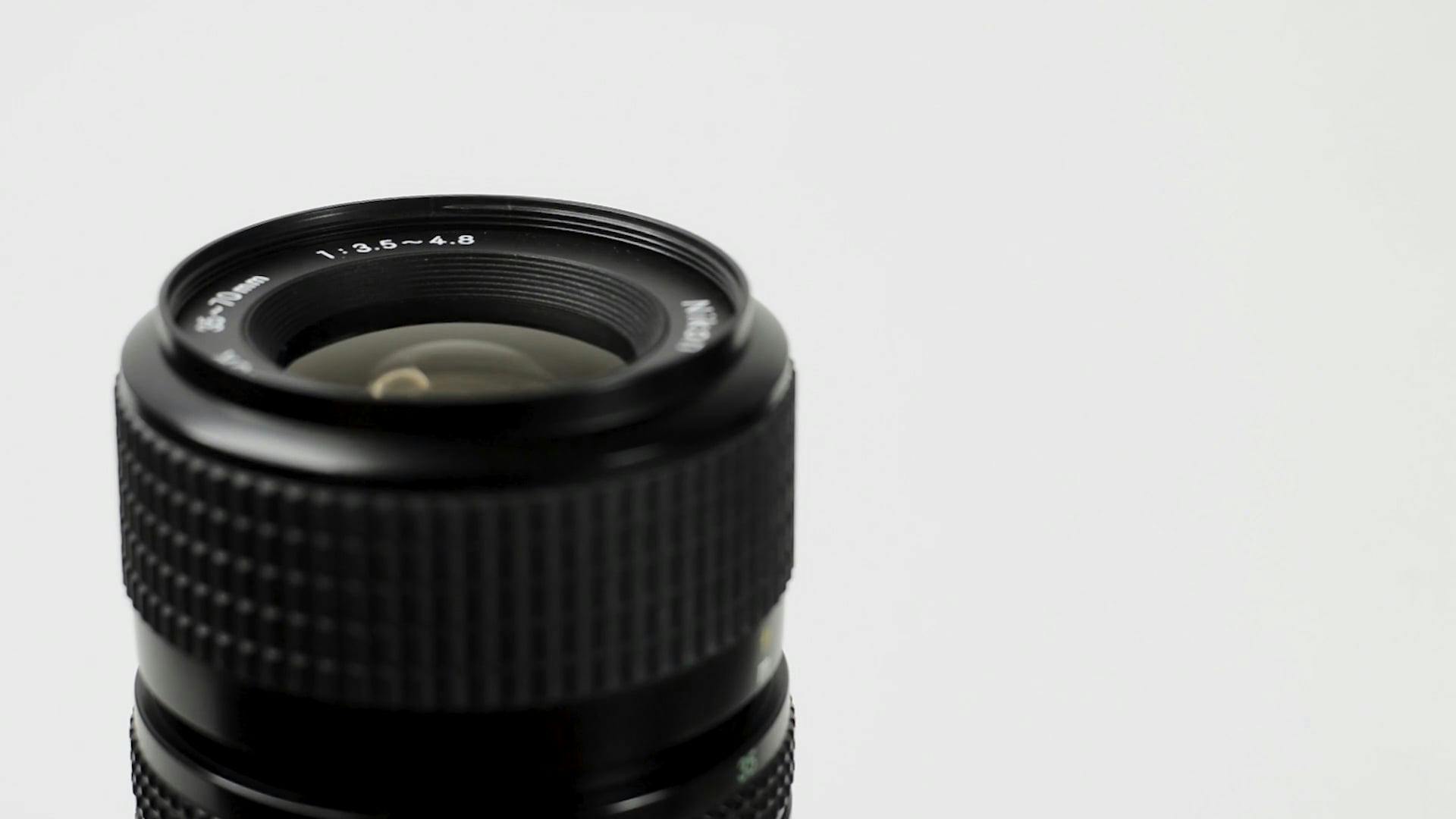 Close View Of A Lens Of A Camera Free Stock Video Footage, Royalty-Free ...