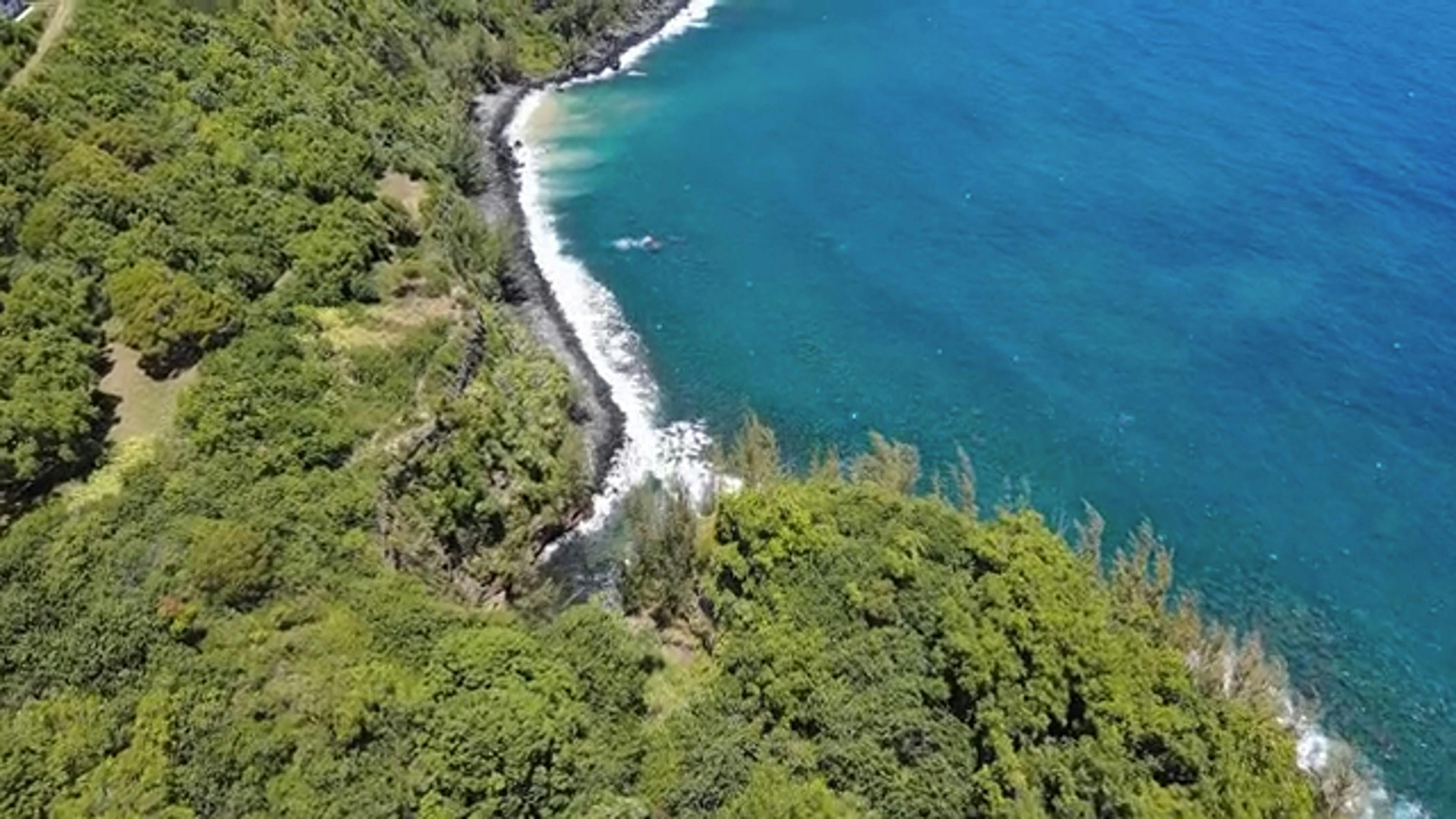 Drone Footage Of Hawaii Beach Free Stock Video Footage, Royalty-Free 4K ...