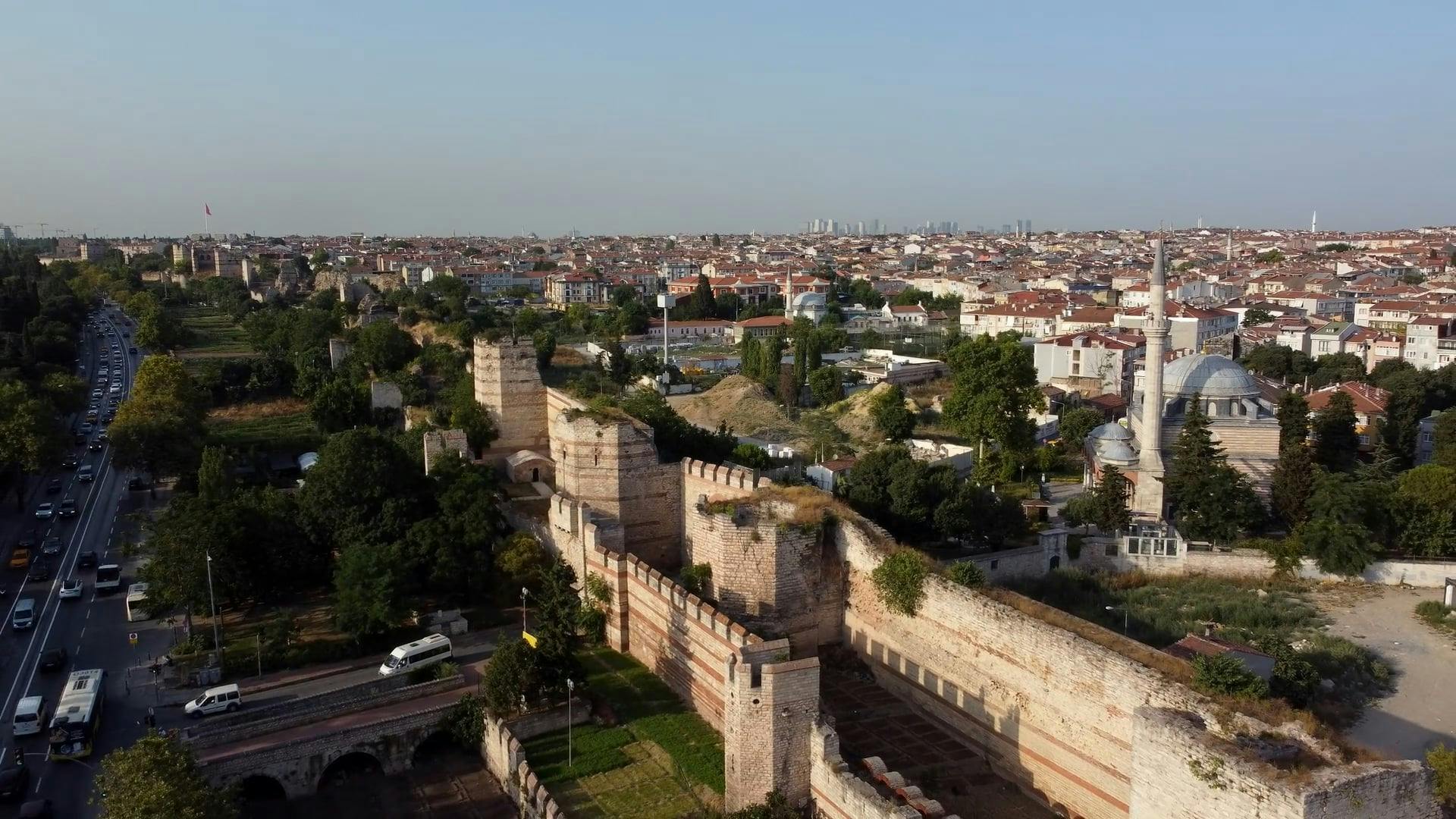 the Wall of constantinople Free Stock Video Footage, Royalty-Free 4K ...